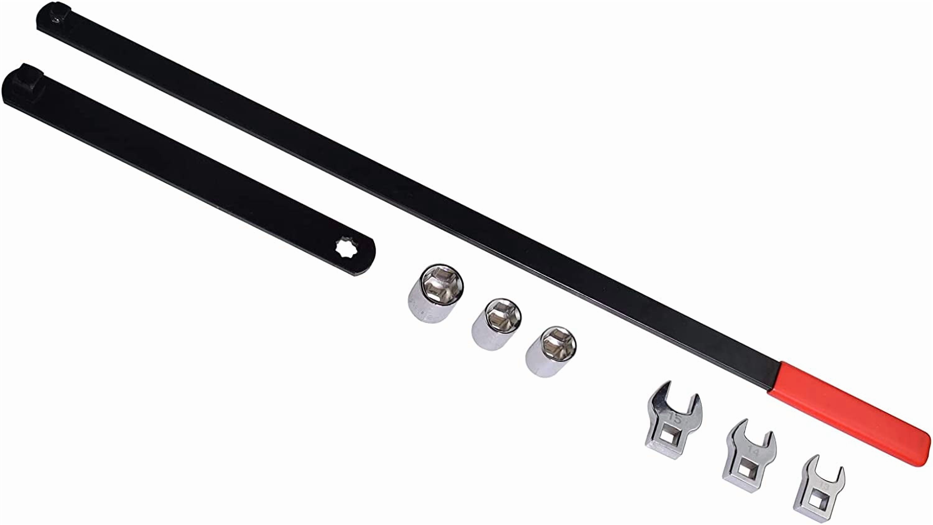 8PCS Universal 3/8" 1/2" Drive Serpentine Belt Adjust Tightener Wrench ...