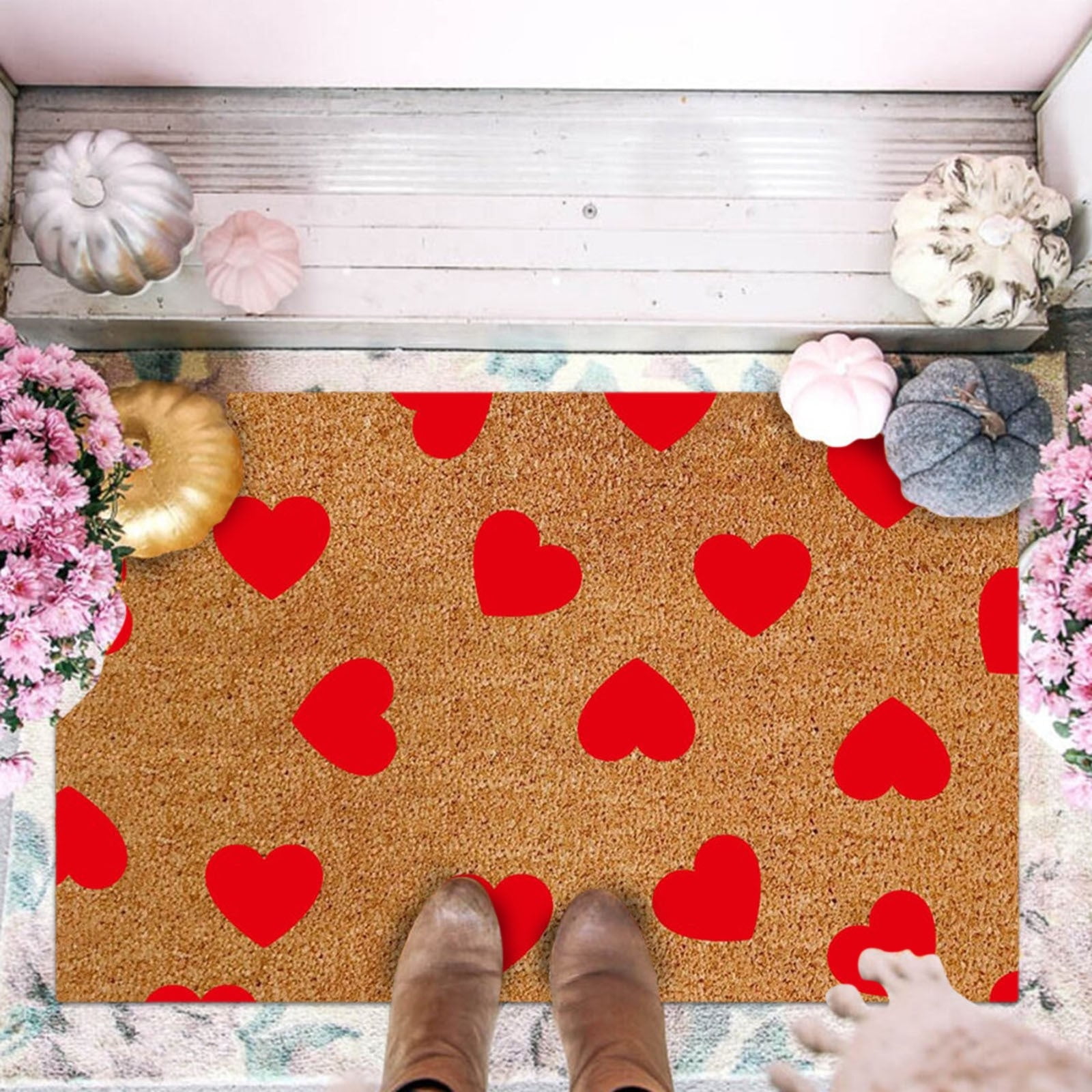 8PCS Valentine's Day Heart Shaped Vase Picks (CUTIE PIE/LOVE YOU/HUG ME ...