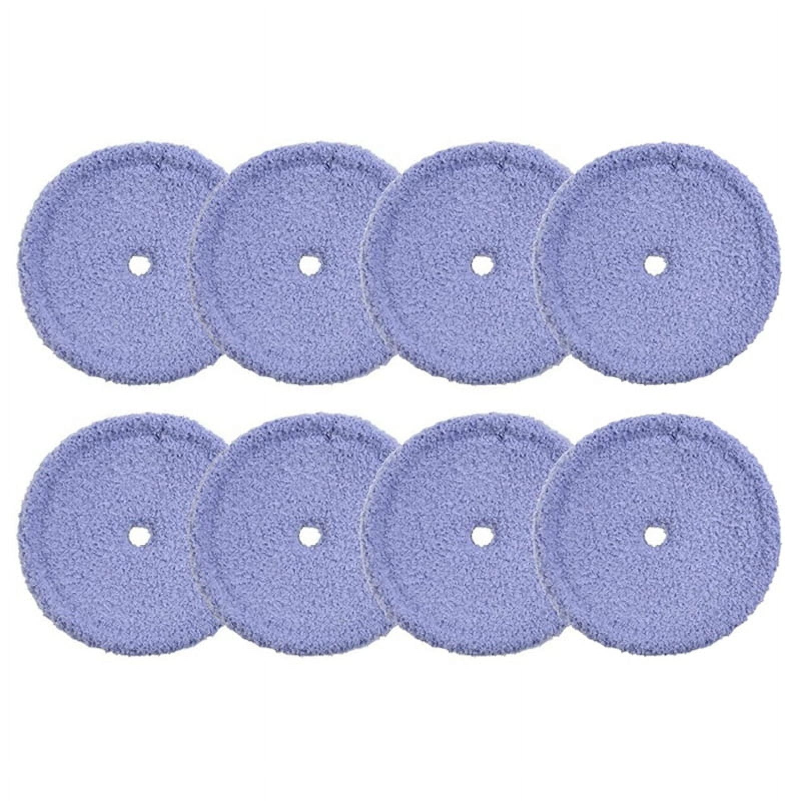 8PCS Washable Microfiber Mop Pads for EVERYBOT Edge RS700 RS500 Robot ...