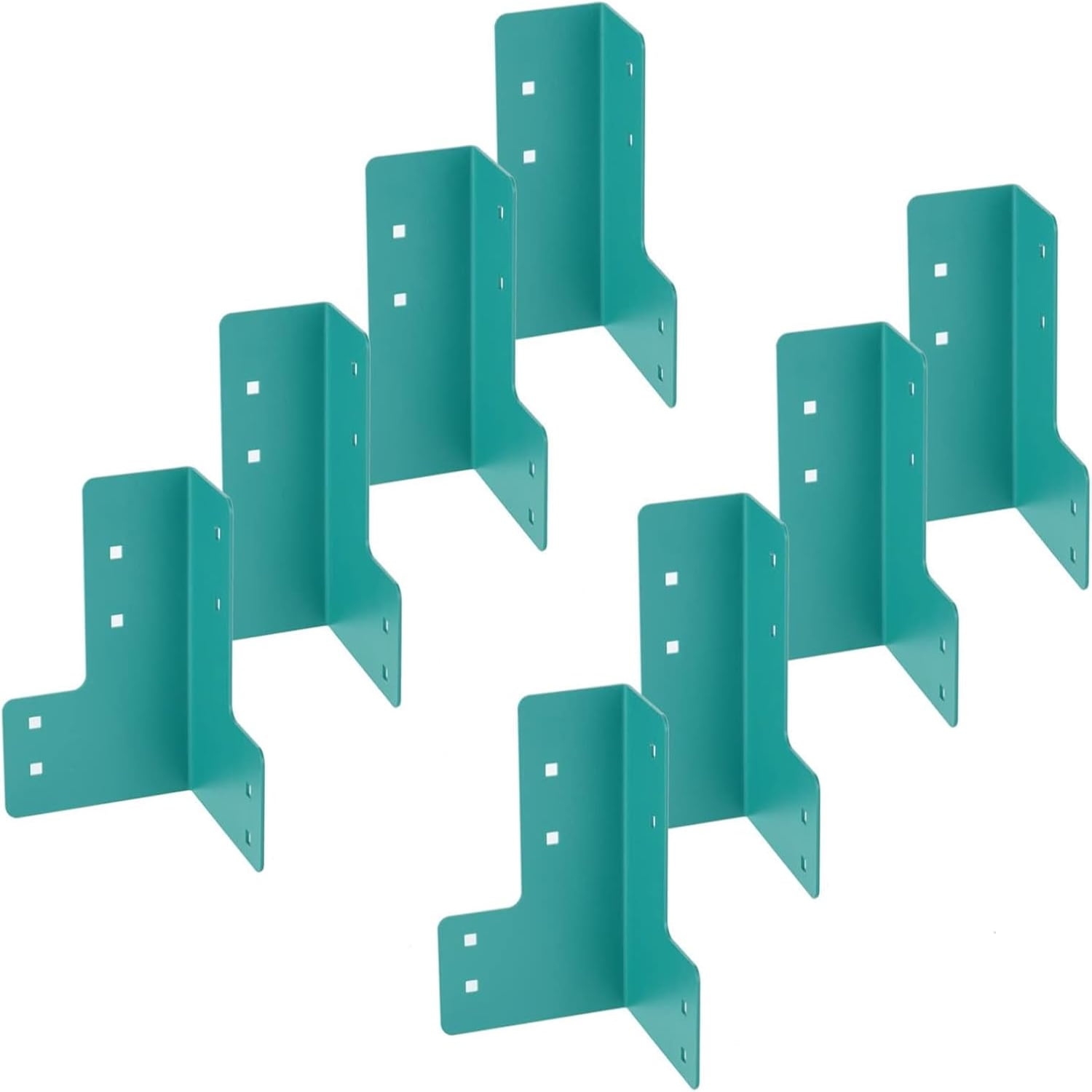 8PCS Workbench 3/16 inch Heavy Gauge Steel Corner Right Angle Adding ...