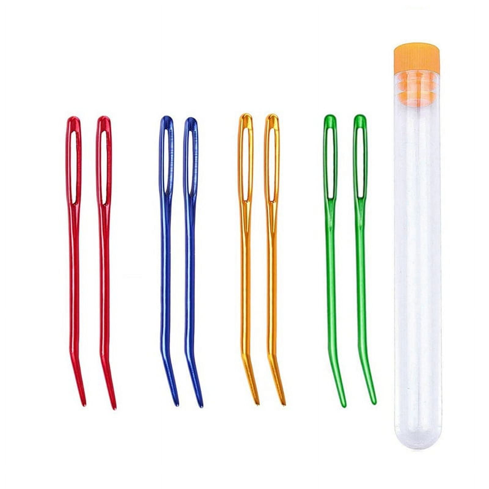 8PCS Yarn Needle,Weaving Needle Tapestry Bent Needles for Crochet Large ...