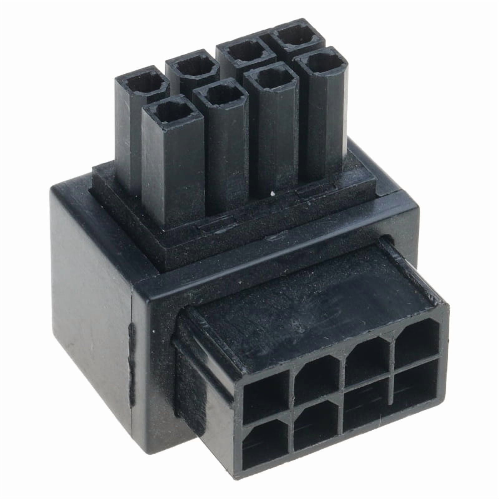 8PIN Power Adapter 90 Degree GPU Connector for Desktop Computers ...