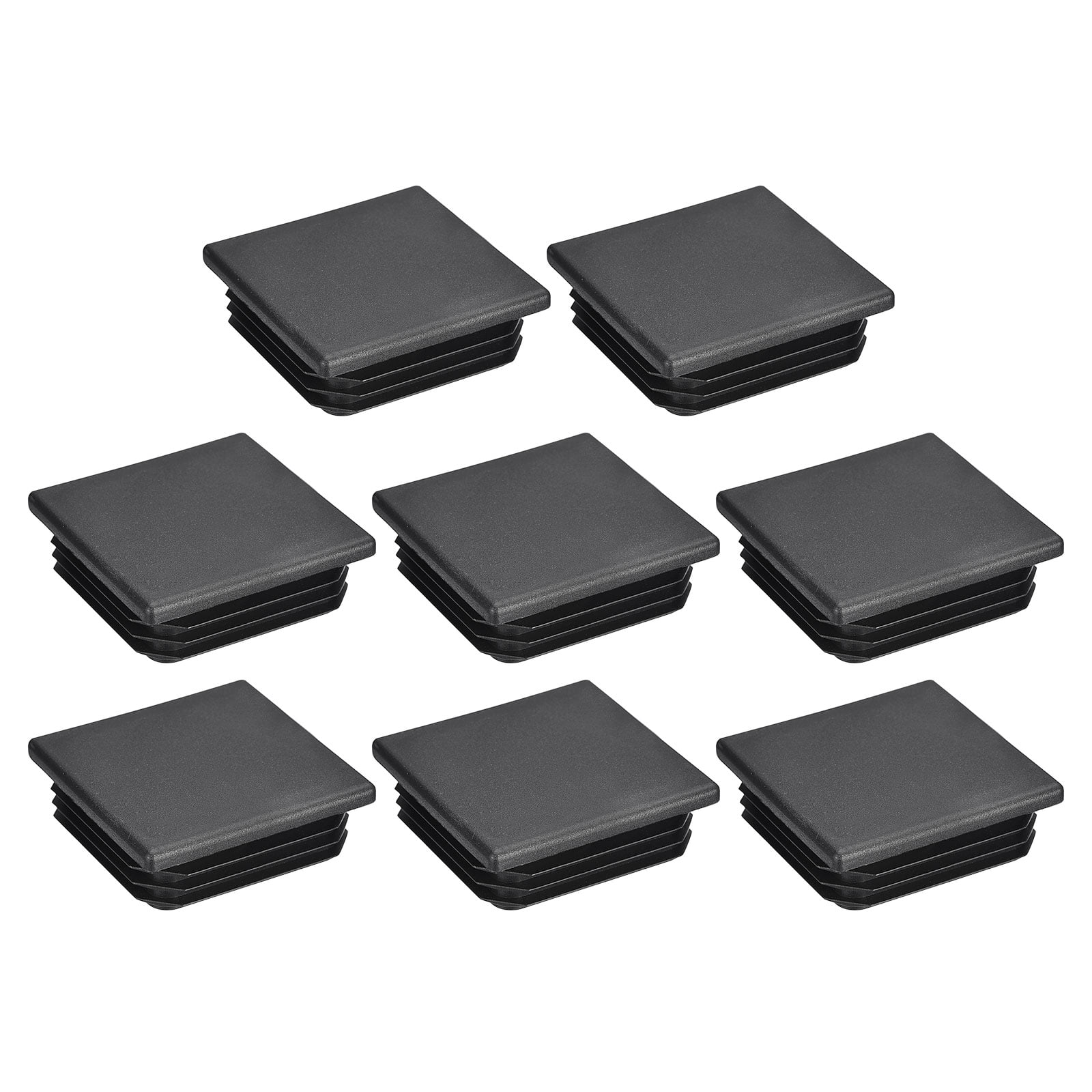 8Pack 60mmx60mm(2.36inch) Plastic Tubing Plug Square Post End Caps ...