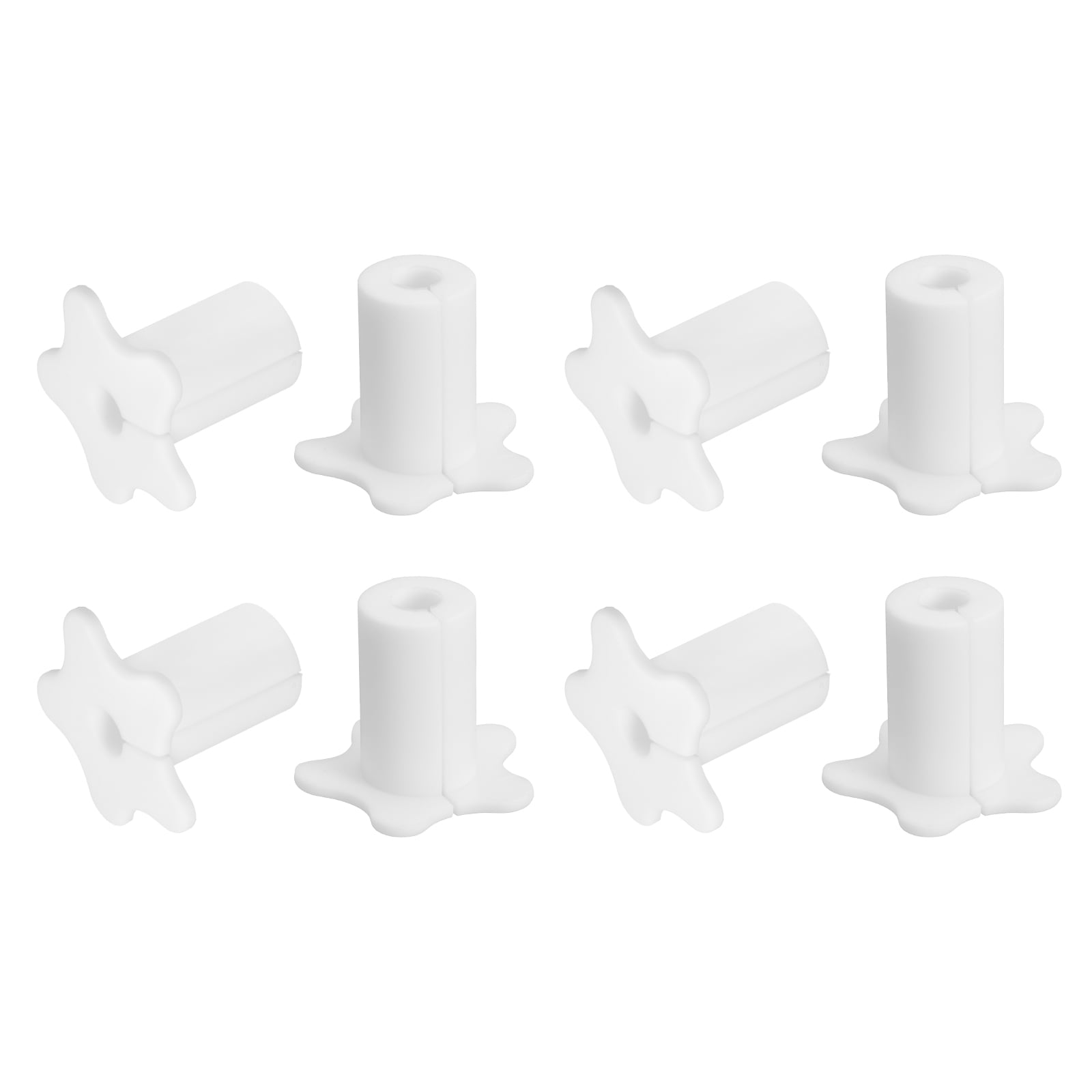 8Pack Cable Grommet for 5/8 Inch Wall Hole, Silicone Cable Routing Kit ...