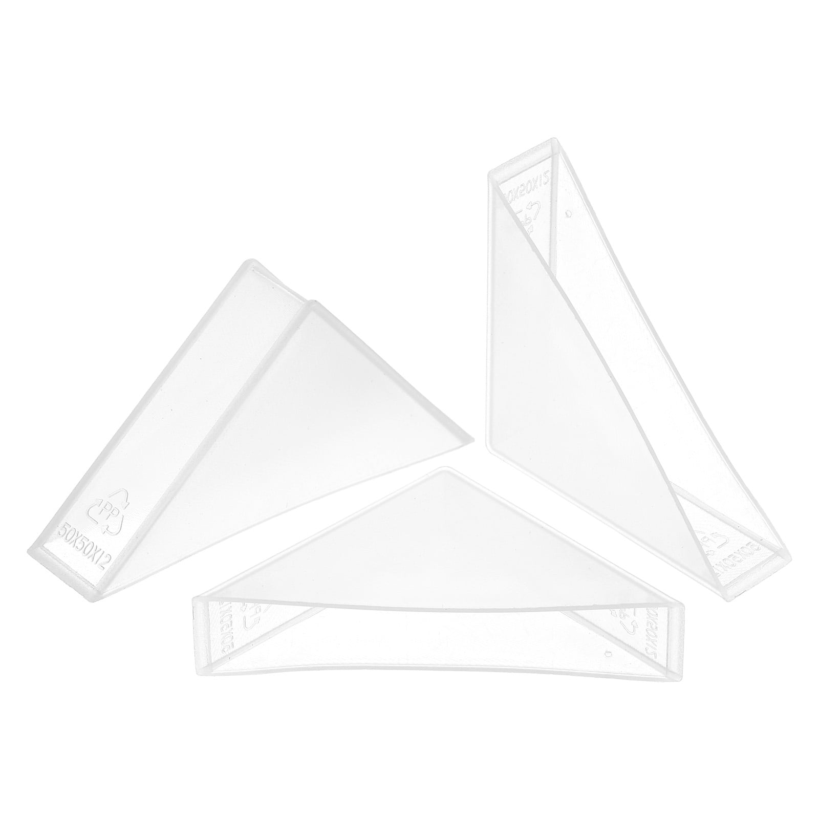 8Pack Corner Protectors 12x70mm Plastic Right Angle Corner Guards ...