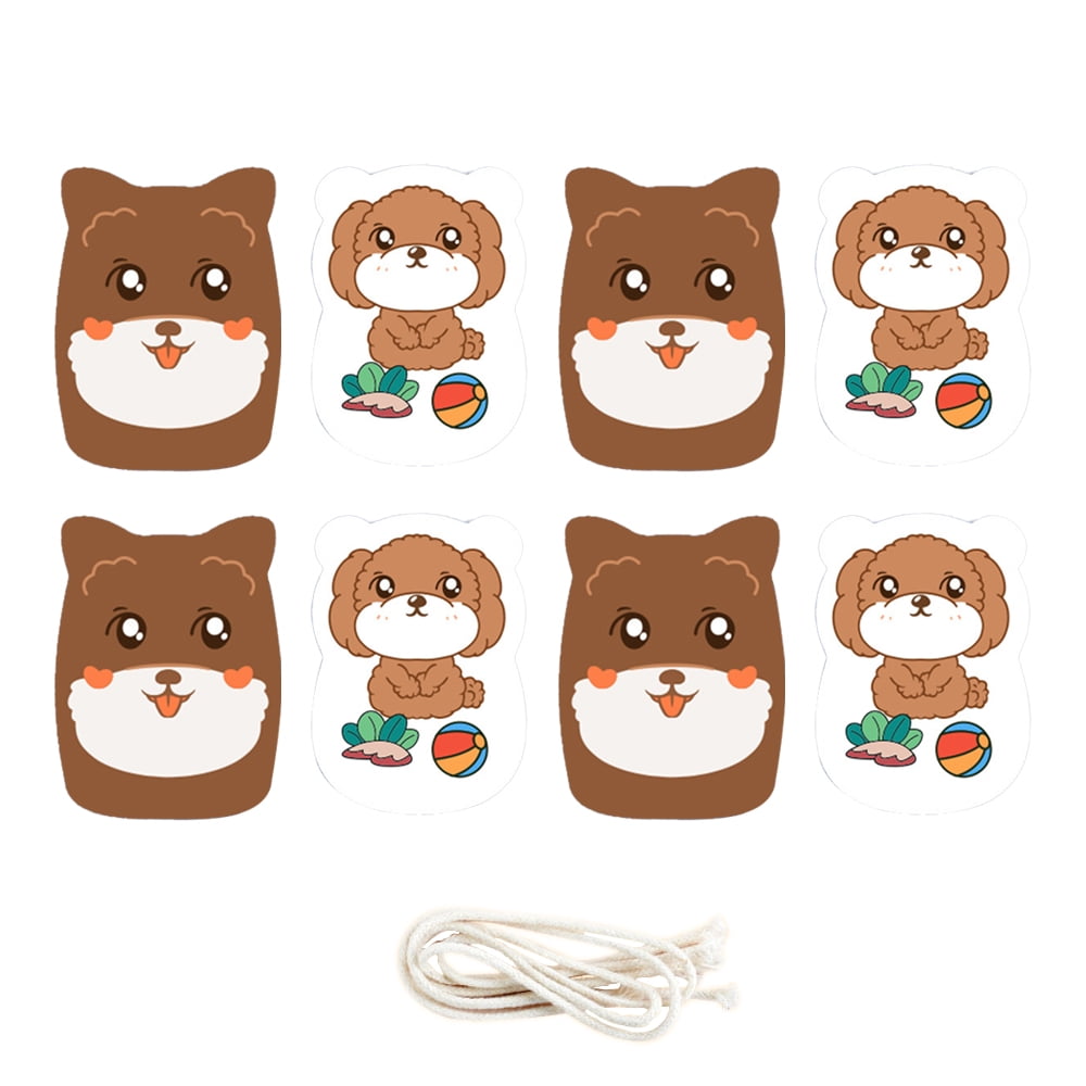 8Pack Cute Sponges, Reusable Kitchen Sponge, Cartoon Compressed Wood ...