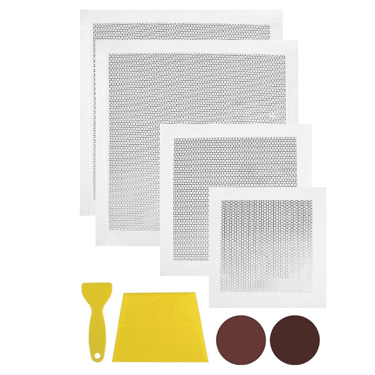 8Pack Drywall Repair Kit, 6/8/12/12 Inch Dry Wall Patch Kits for Large ...