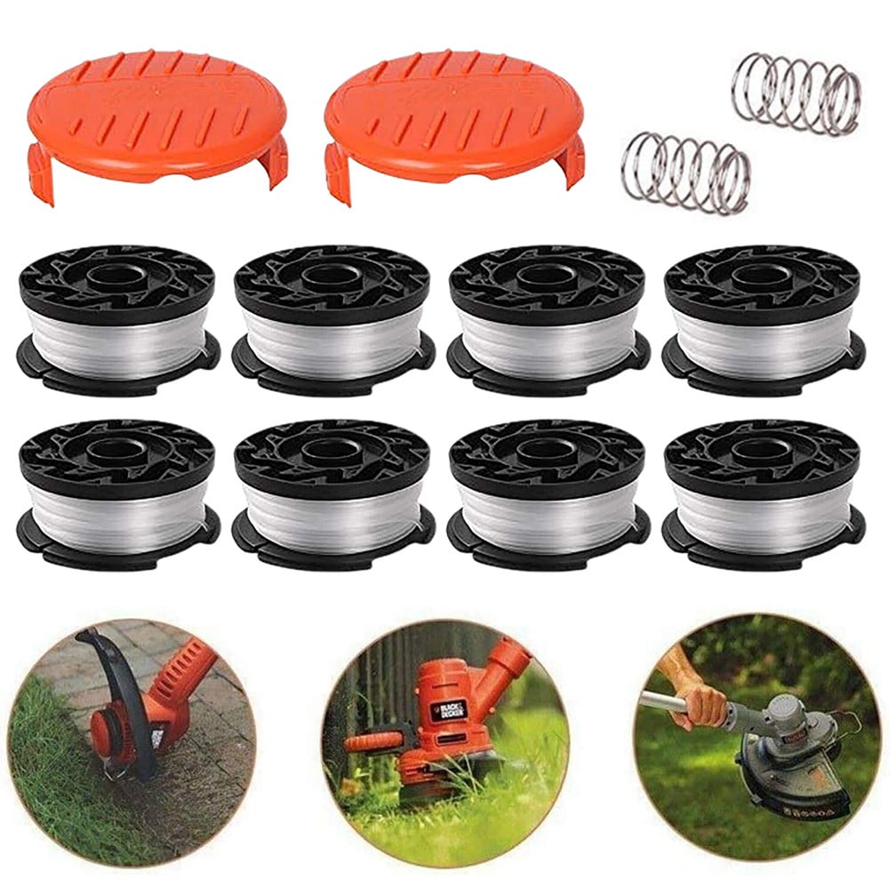 8Pack For Black & Decker Replacement String Trimmer Line Spool AF-100 ...