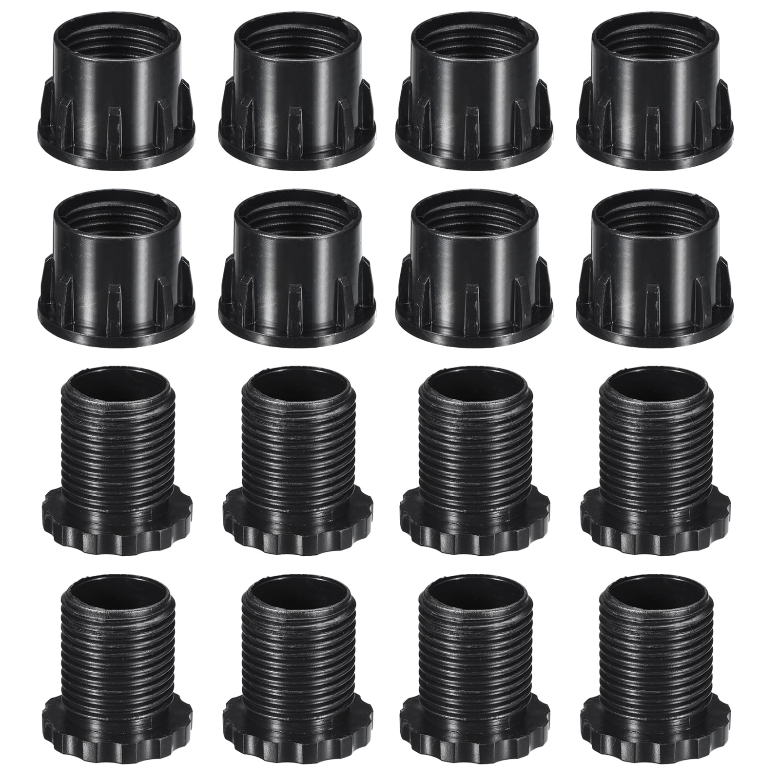 8Pack Inserts for Round Tubes with Leveling Feet, for 40mm/1.57" Dia ...