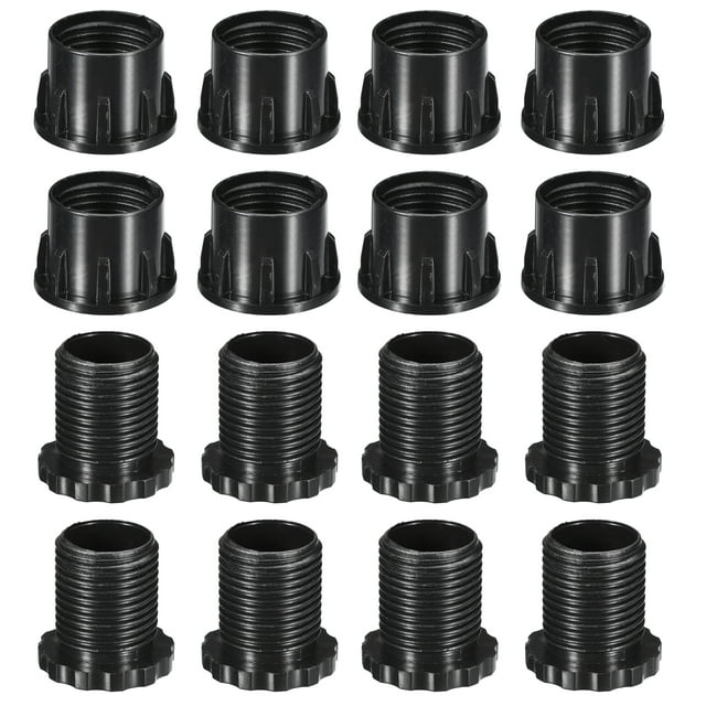 8Pack Inserts for Round Tubes with Leveling Feet, for 40mm/1.57" Dia ...