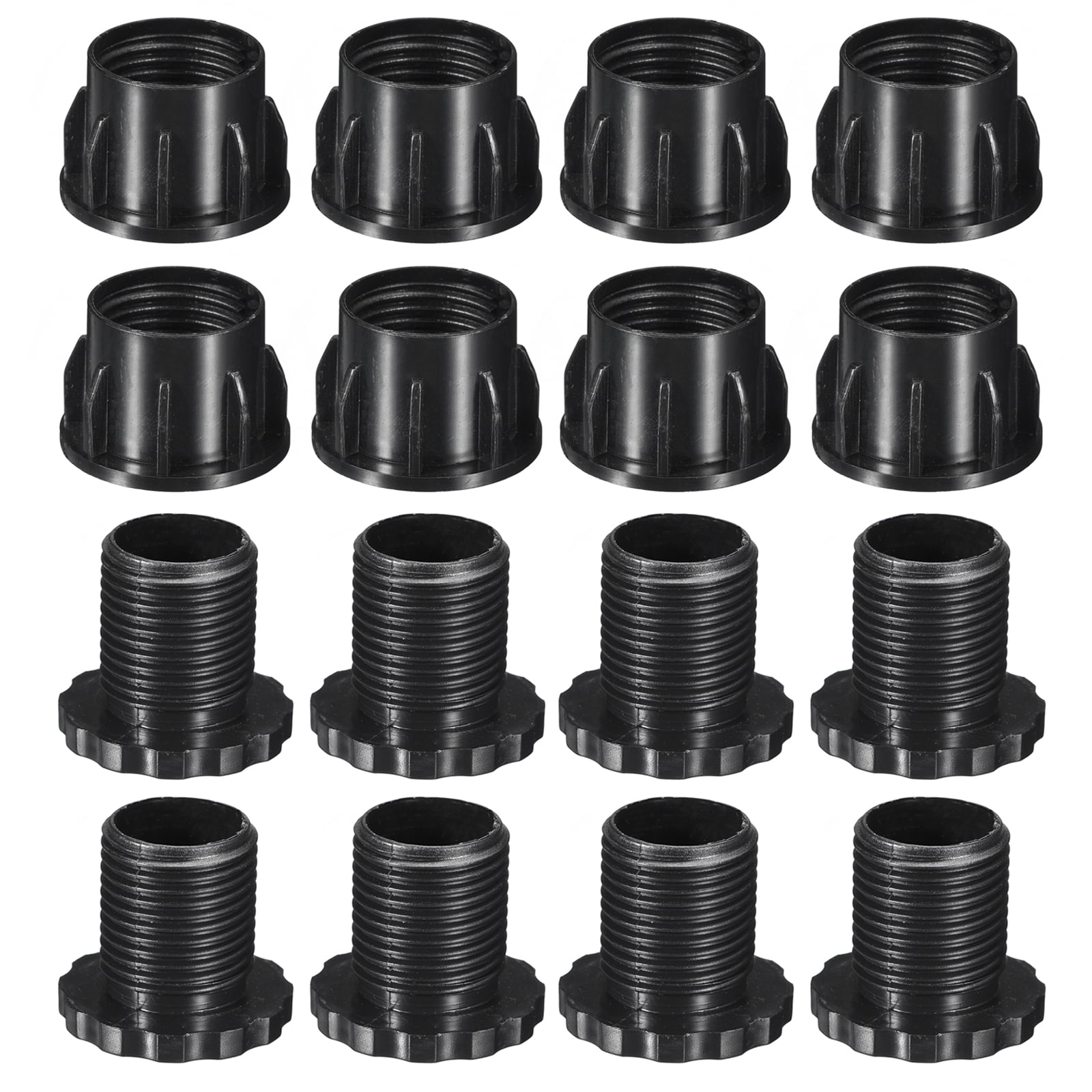 8Pack Inserts for Round Tubes with Leveling Feet, for 42mm/1.65" Dia ...