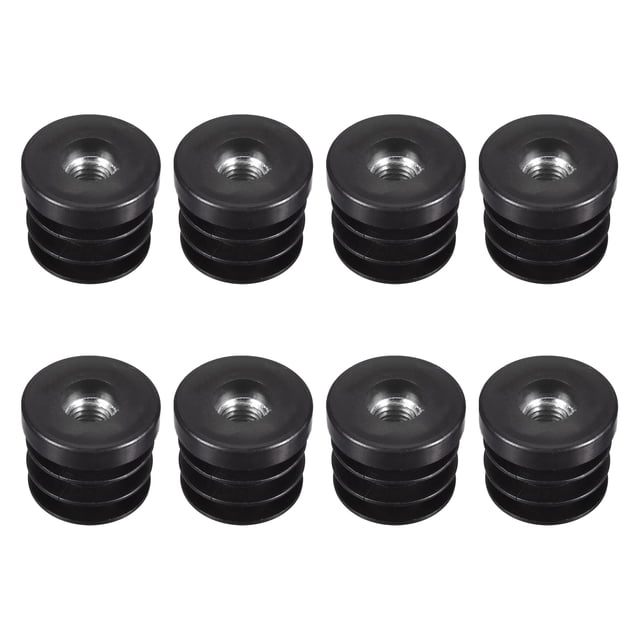 8Pack Inserts for Round Tubes with M10 Thread, for 30mm/1.18" OD Round ...
