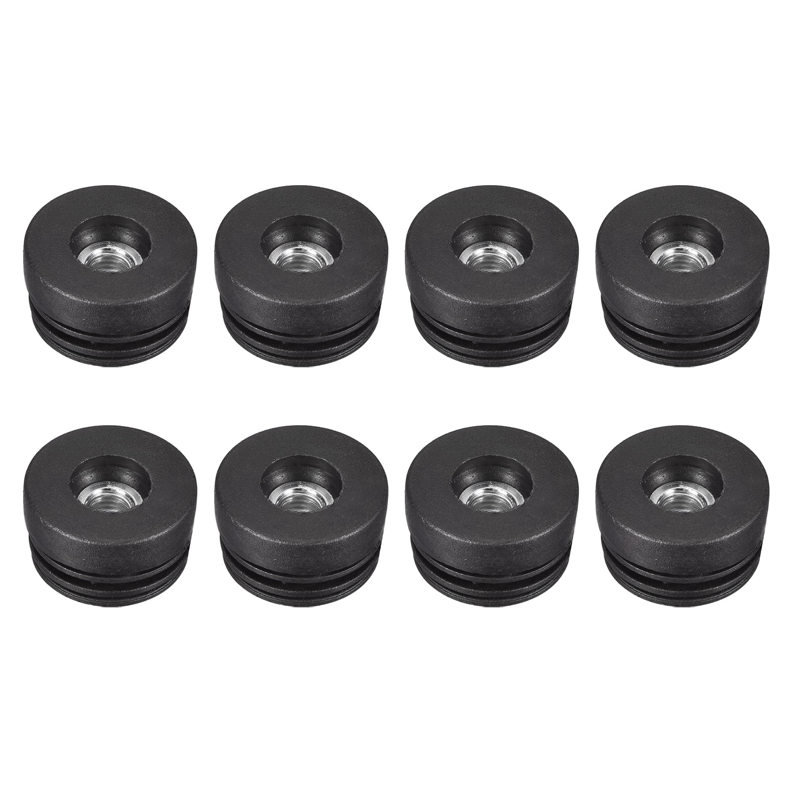 8Pack Inserts for Round Tubes with M10 Thread, for 38mm/1.5" OD Round ...