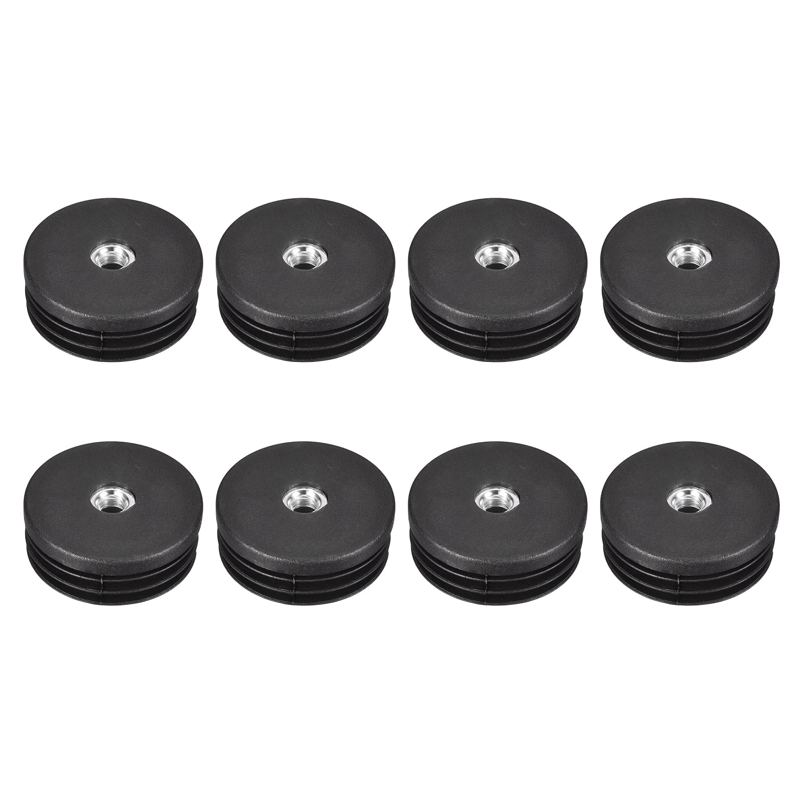 8Pack Inserts for Round Tubes with M8 Thread, for 50mm/1.97" OD Round ...