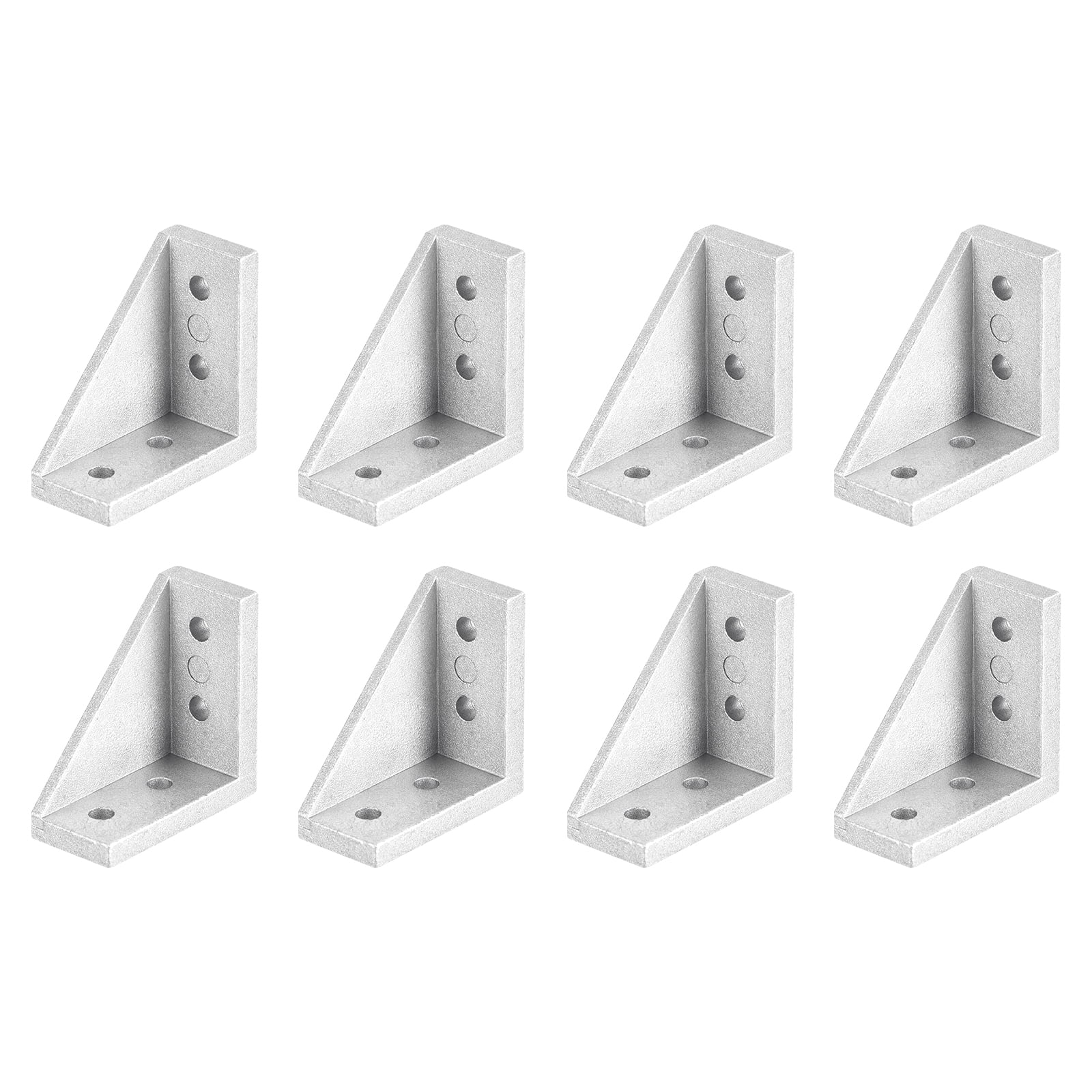 8Pack Inside Corner Bracket Gusset, 38x38x18mm 2040 for 2020/2040 Series Aluminum Extrusion ...