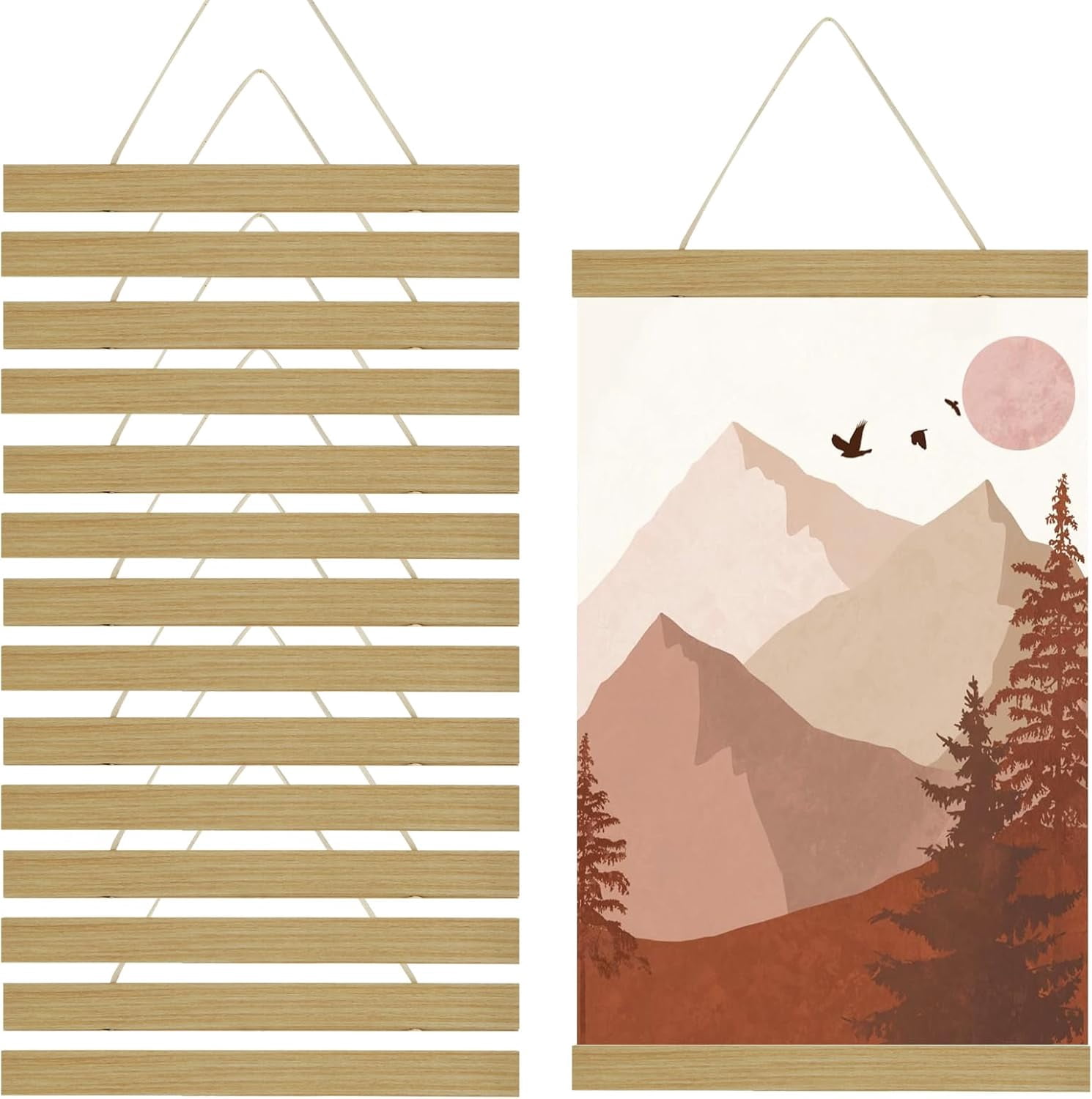 8Pack Magnetic Poster Hanger Frame 8x10 8x12 8x24 Poster Frames 8inch ...