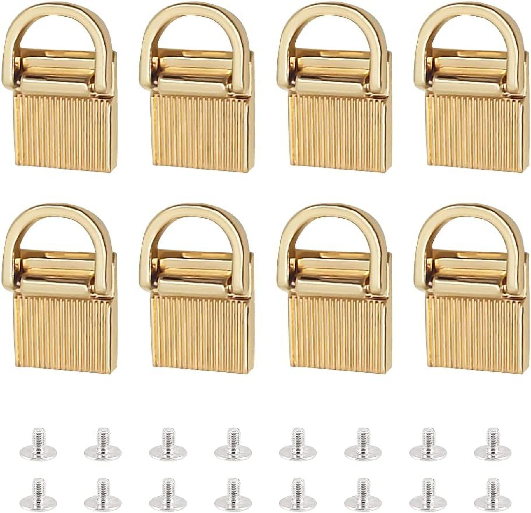 8Pack Metal Purse Side Clip Buckles Rectangle Bag Suspension Clasp ...