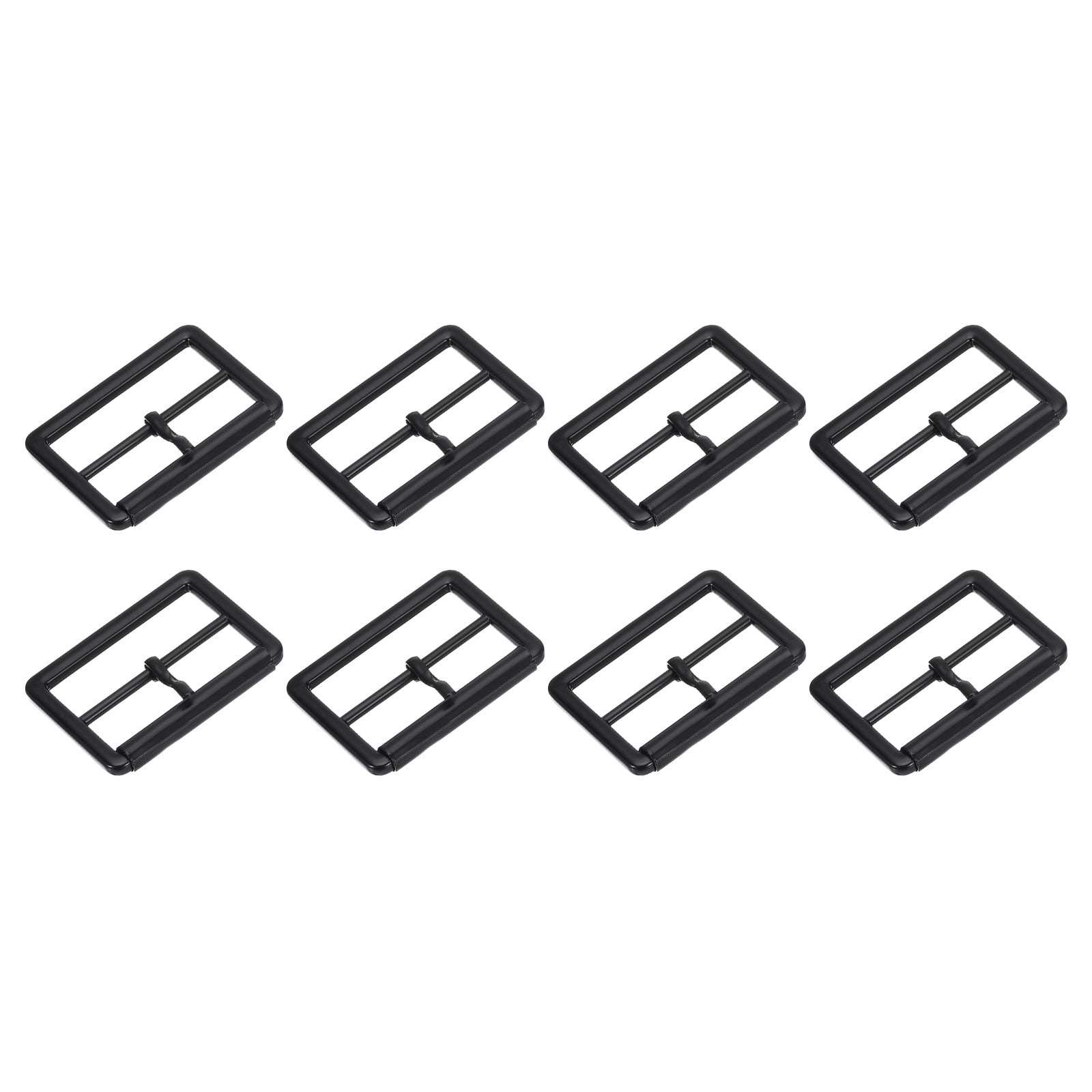 8Pack Metal Roller Buckles, 30mm (1.2") Triglides Slider Movable Bar ...