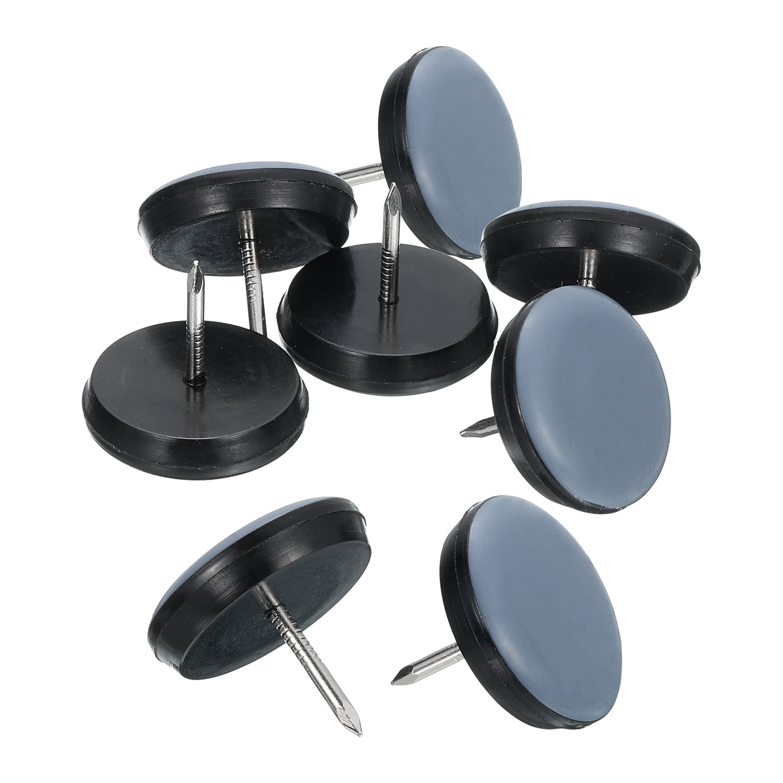 8Pack Nail on Furniture Sliders, 1"(25mm) Round Furniture Glides ...