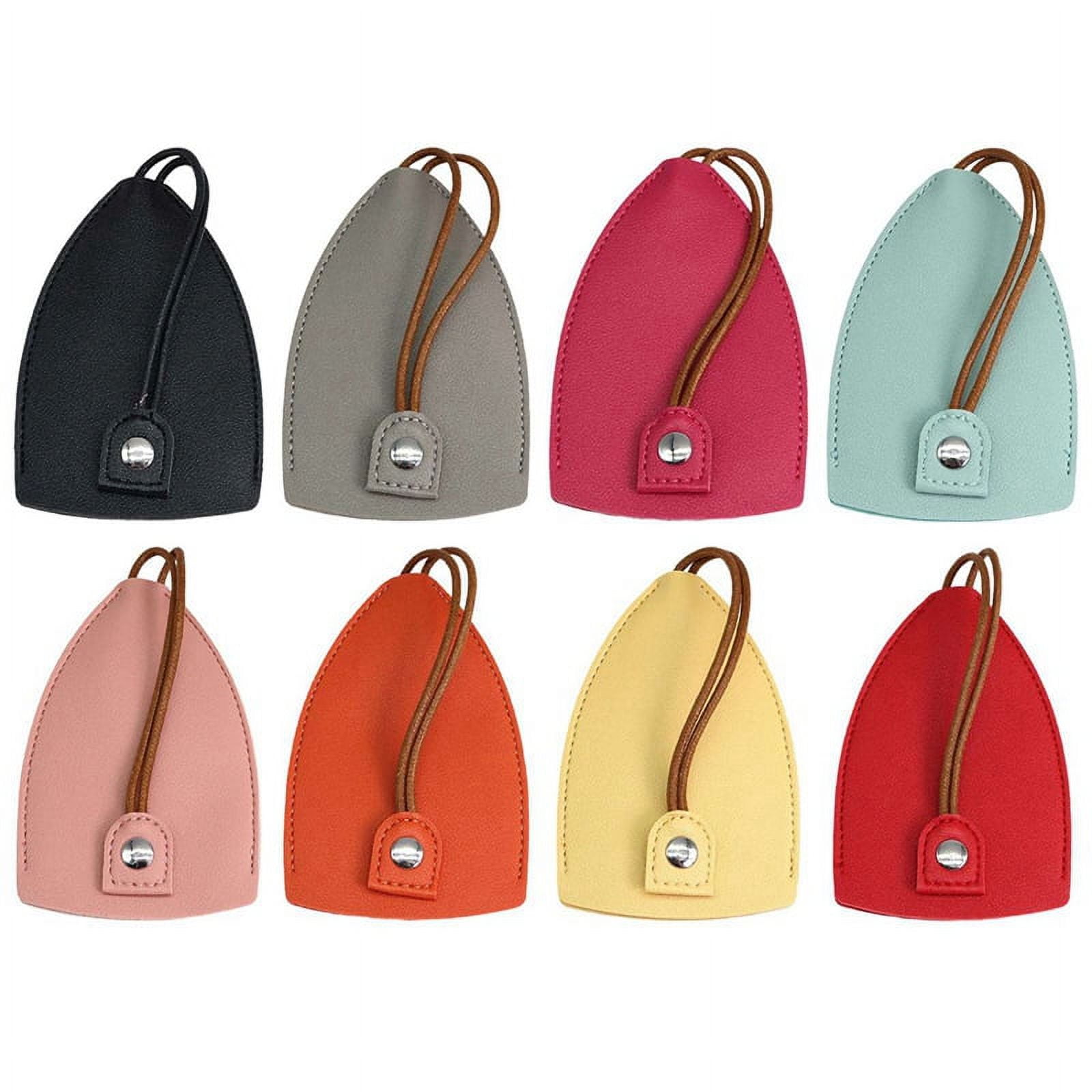 8Pack Pull Out Key Case, Pull-Out Cute Large-Capacity Car Stylish PU ...