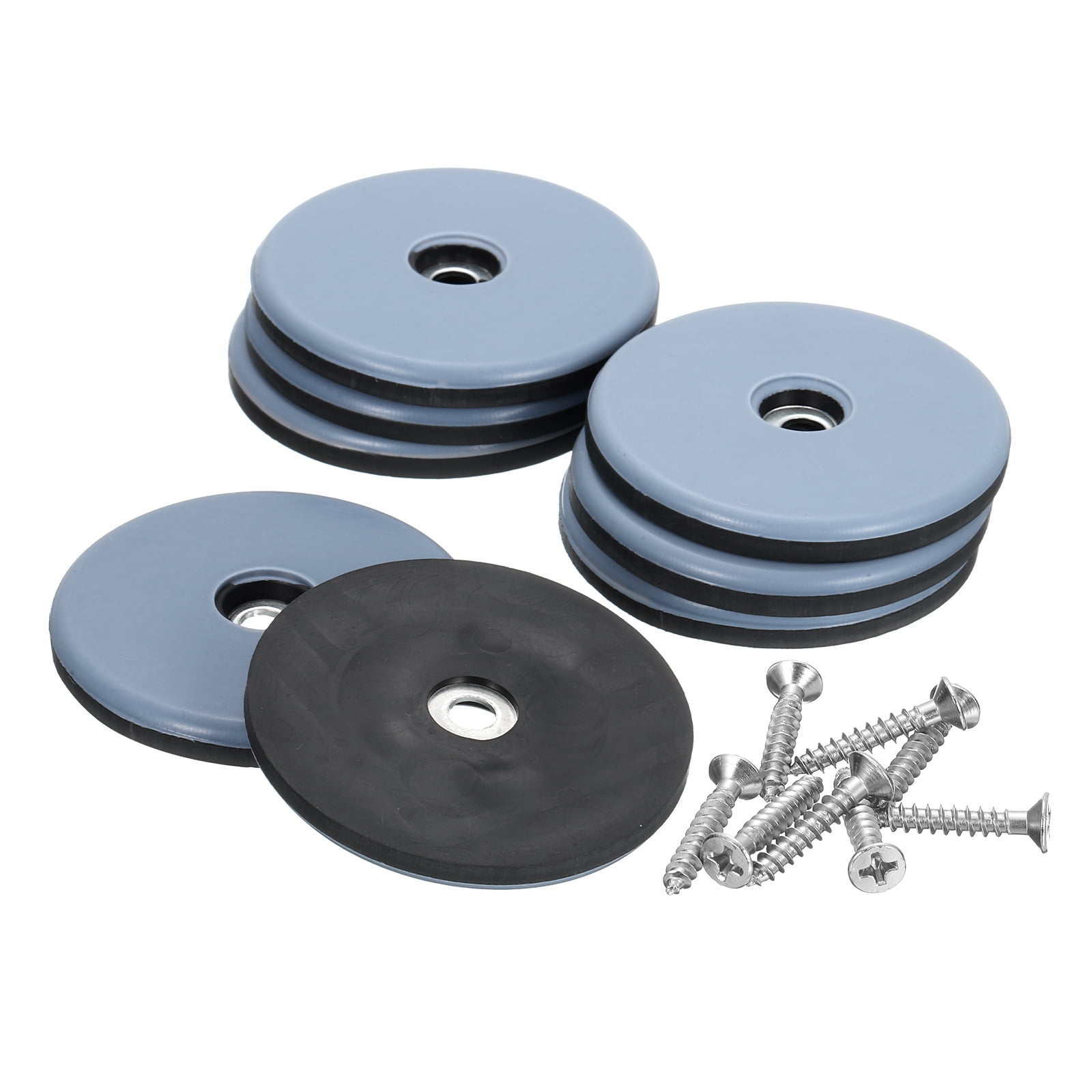 8Pack Screw on Furniture Sliders, 1.97"(50mm) Round Furniture Glides ...
