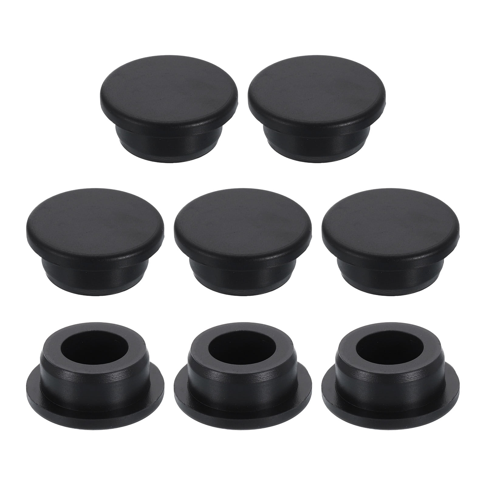 8Pack Silicone Hole Plug, Waterproof Round Rubber Stoppers Bottle Seal ...