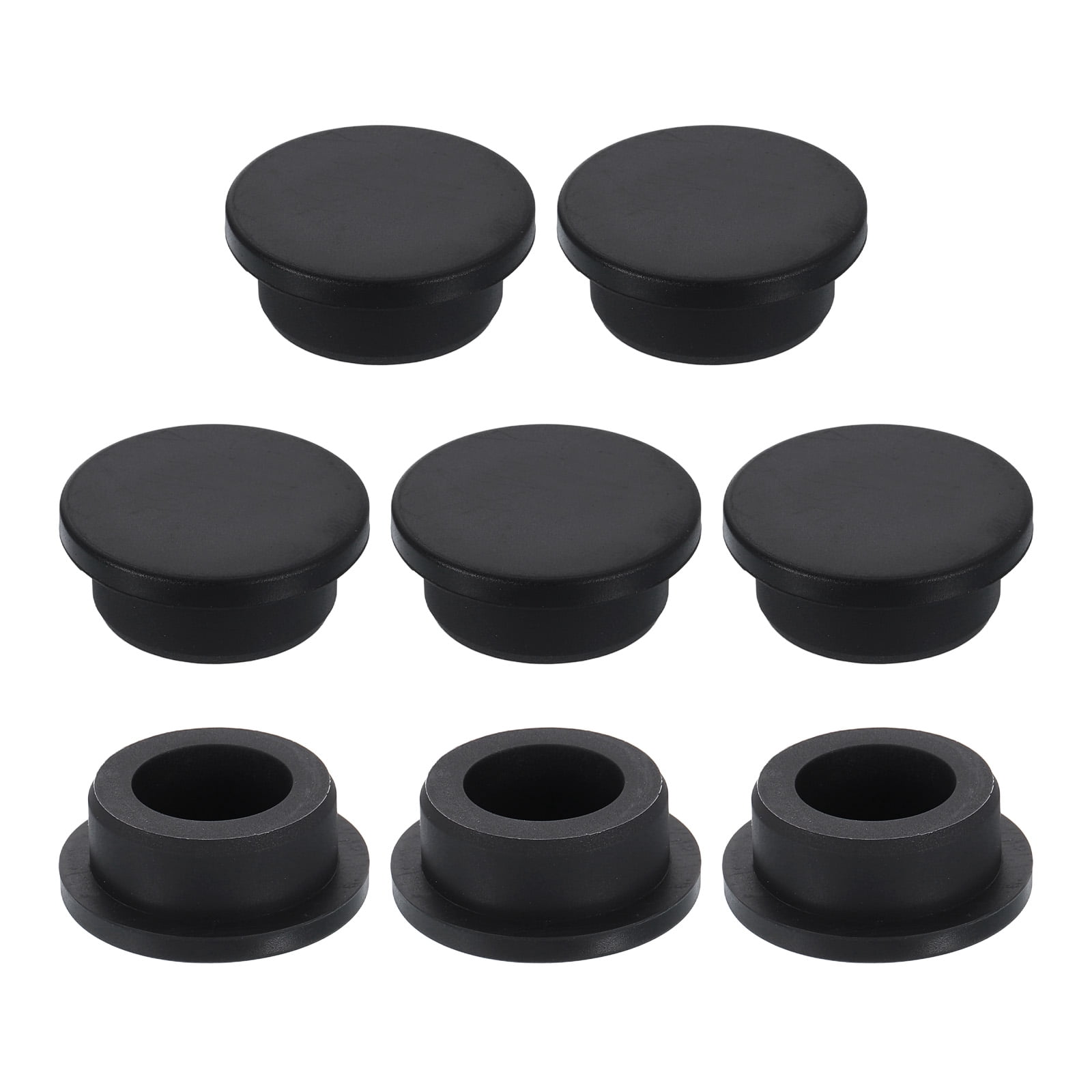 8Pack Silicone Hole Plug, Waterproof Round Rubber Stoppers Bottle Seal ...