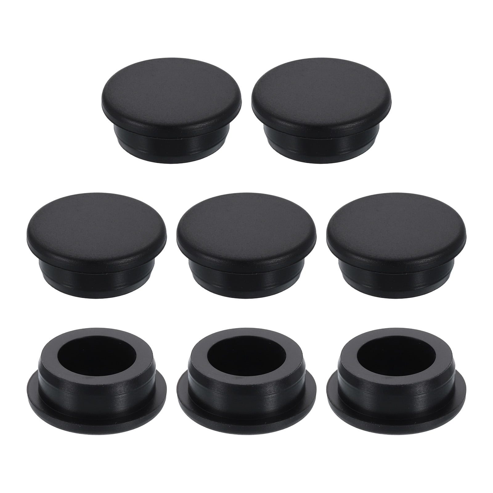 8Pack Silicone Hole Plug, Waterproof Round Rubber Stoppers Bottle Seal ...