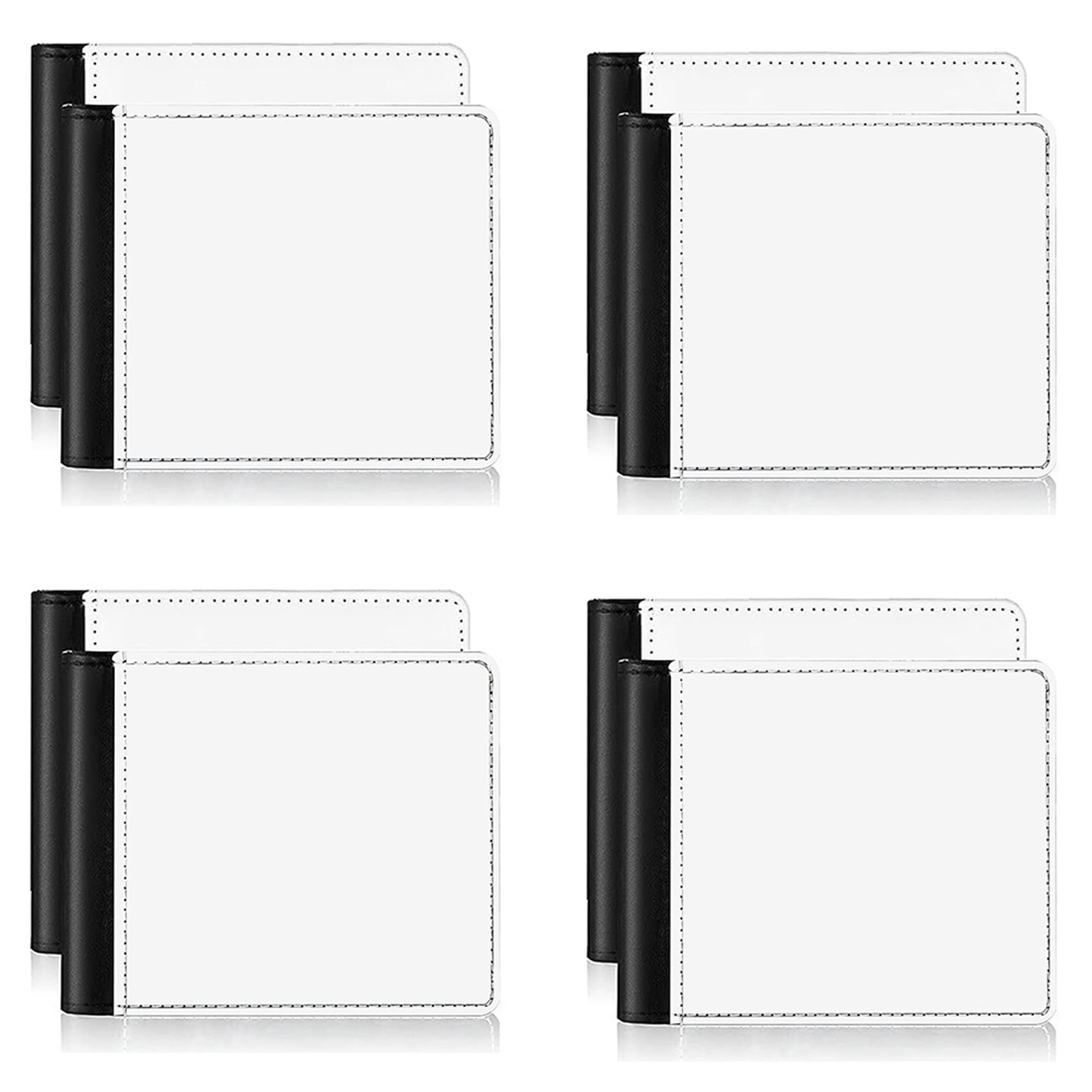 8Pack Sublimation Wallet Leather Blank Heat Transfer Sublimation ...