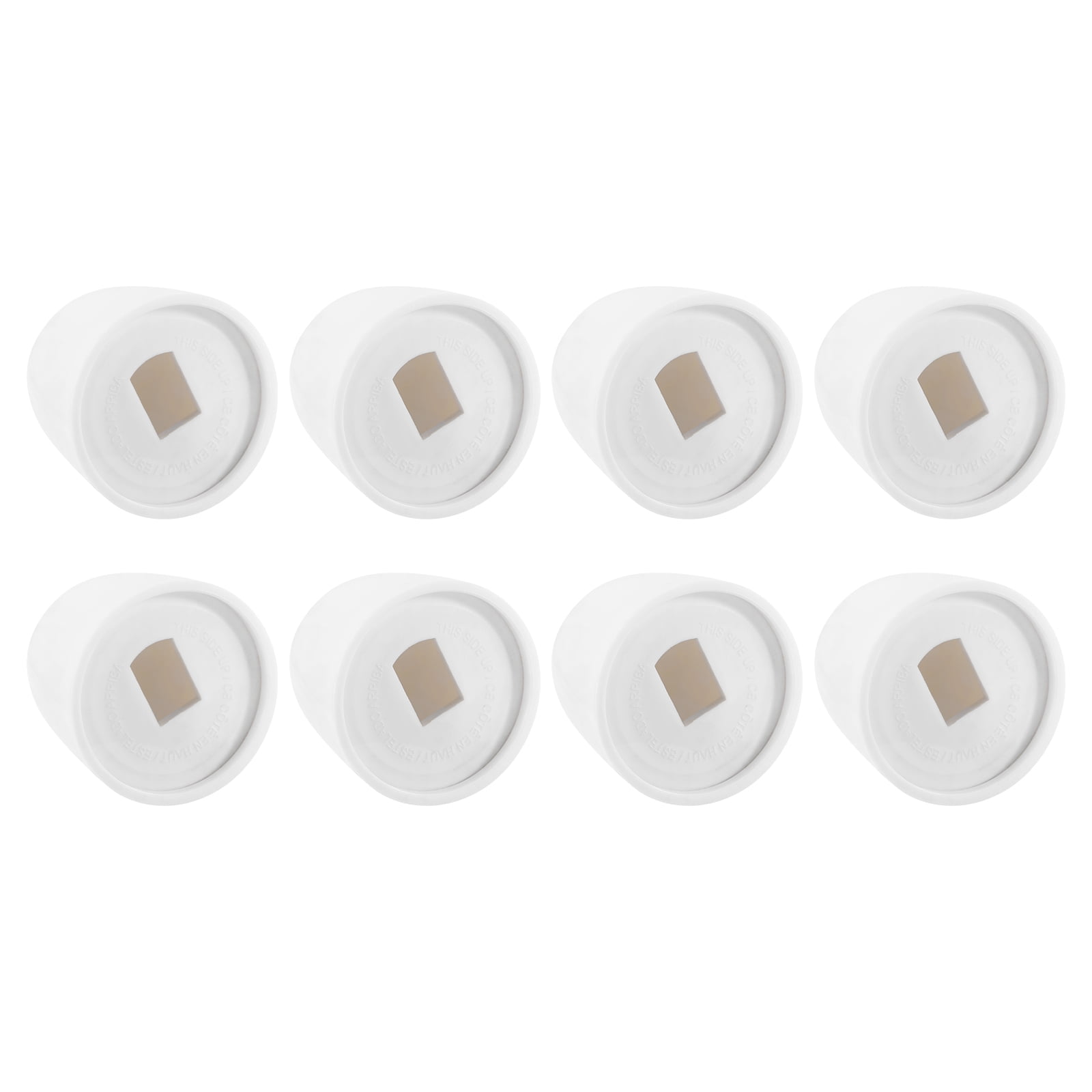 8Pack Toilet Bolt Caps, 37mm/1.46" Height Round Plastic Push-On Toilet ...