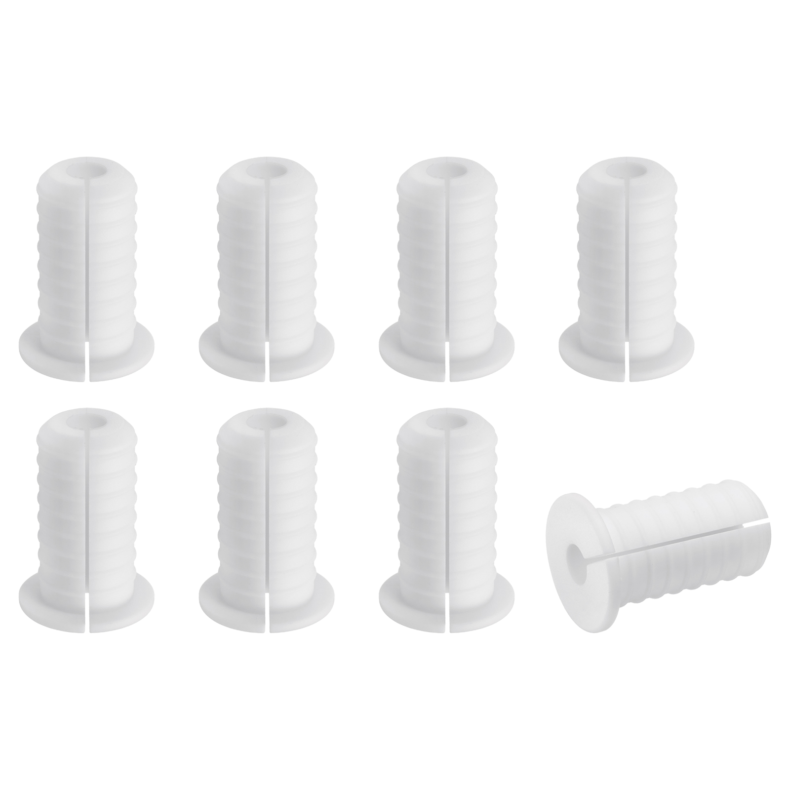 8Pack Wall Grommets, 19mm Silicone Cable Pass Through Bushing Grommets ...