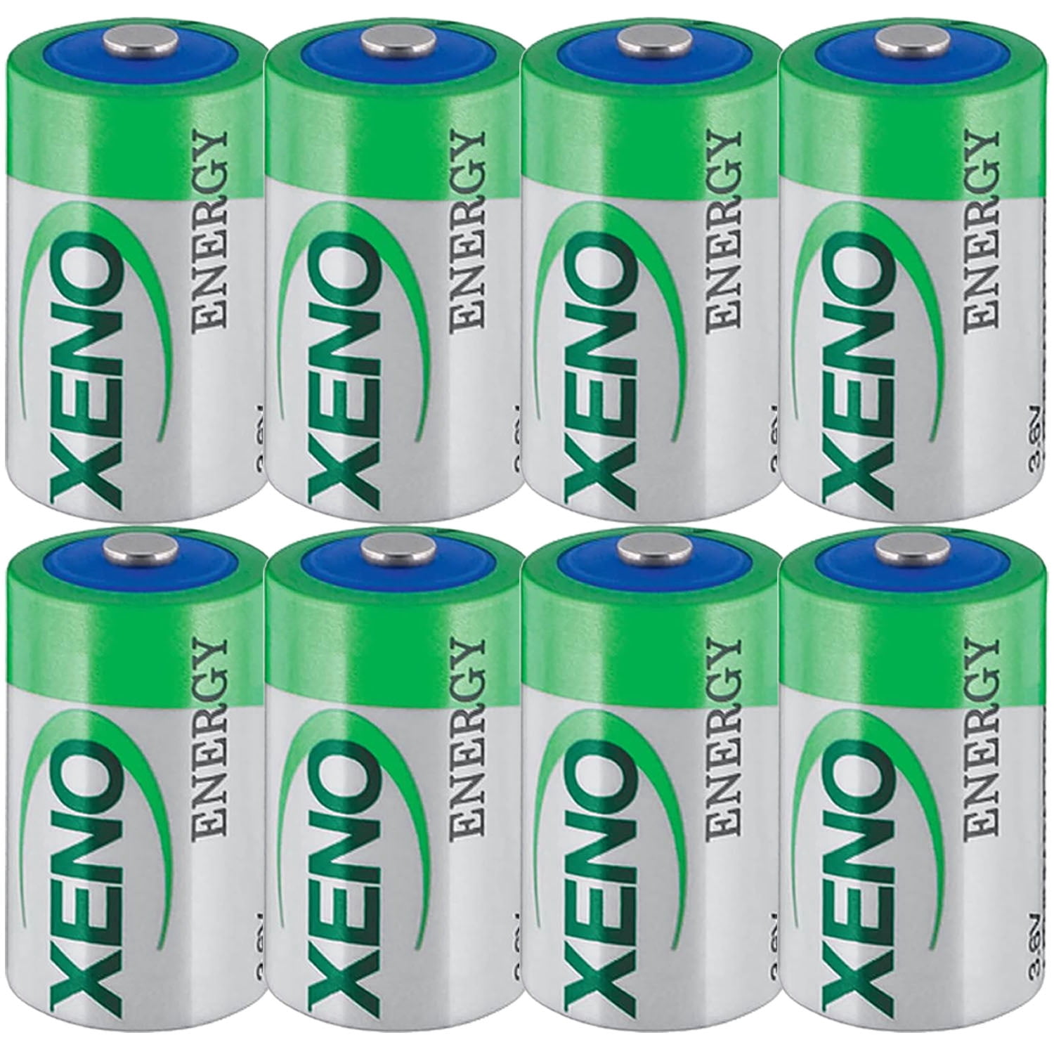 8Pack xl-205f d std 3.6v Lithium Thionyl Chloride Battery for Xeno ...