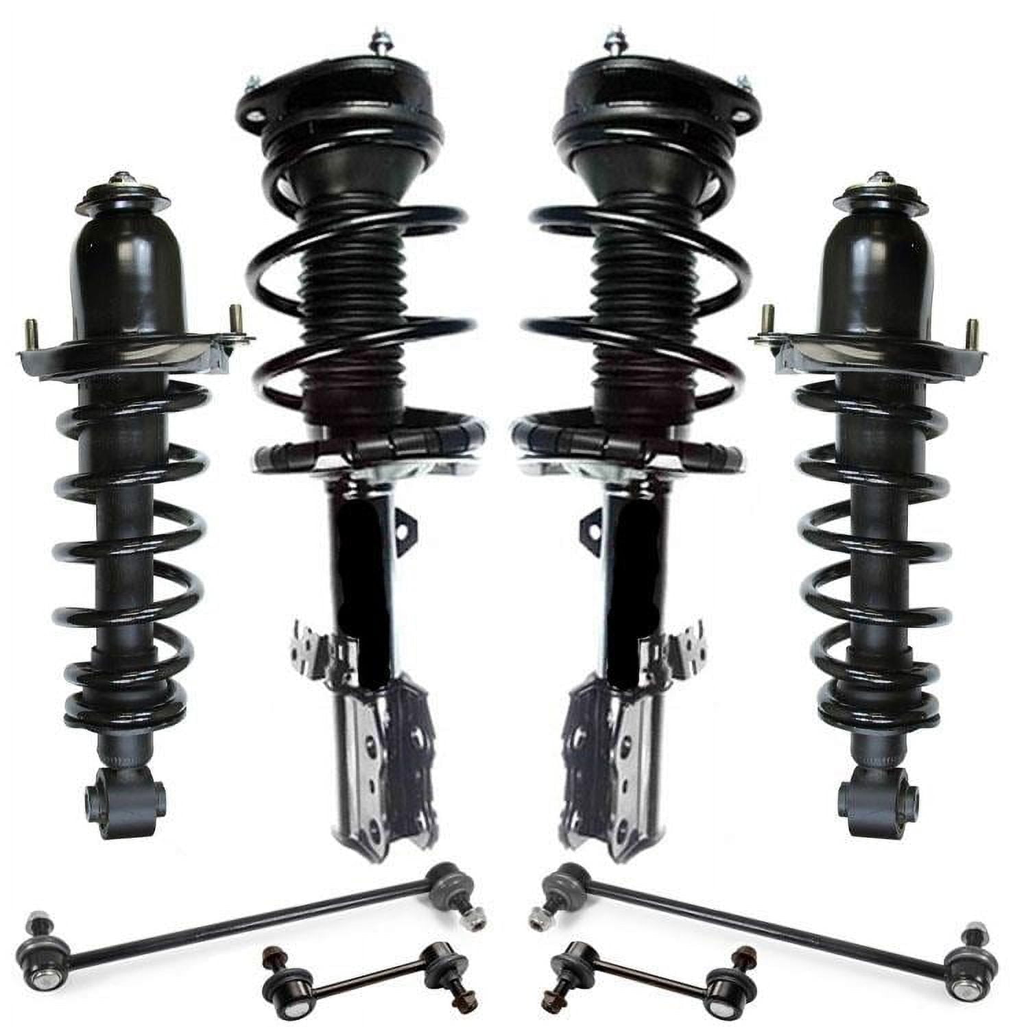 8Pc FRONT & REAR Complete Coil Spring Struts for Toyota 2000-2005 ...