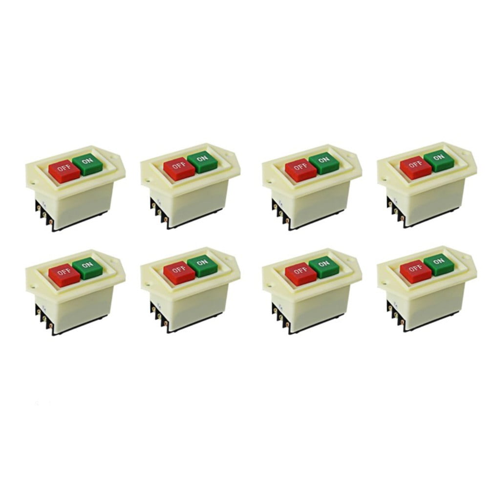 8Pc for Lc3-5 Start Stop Push Button Switch Drill Grinder Cutting ...