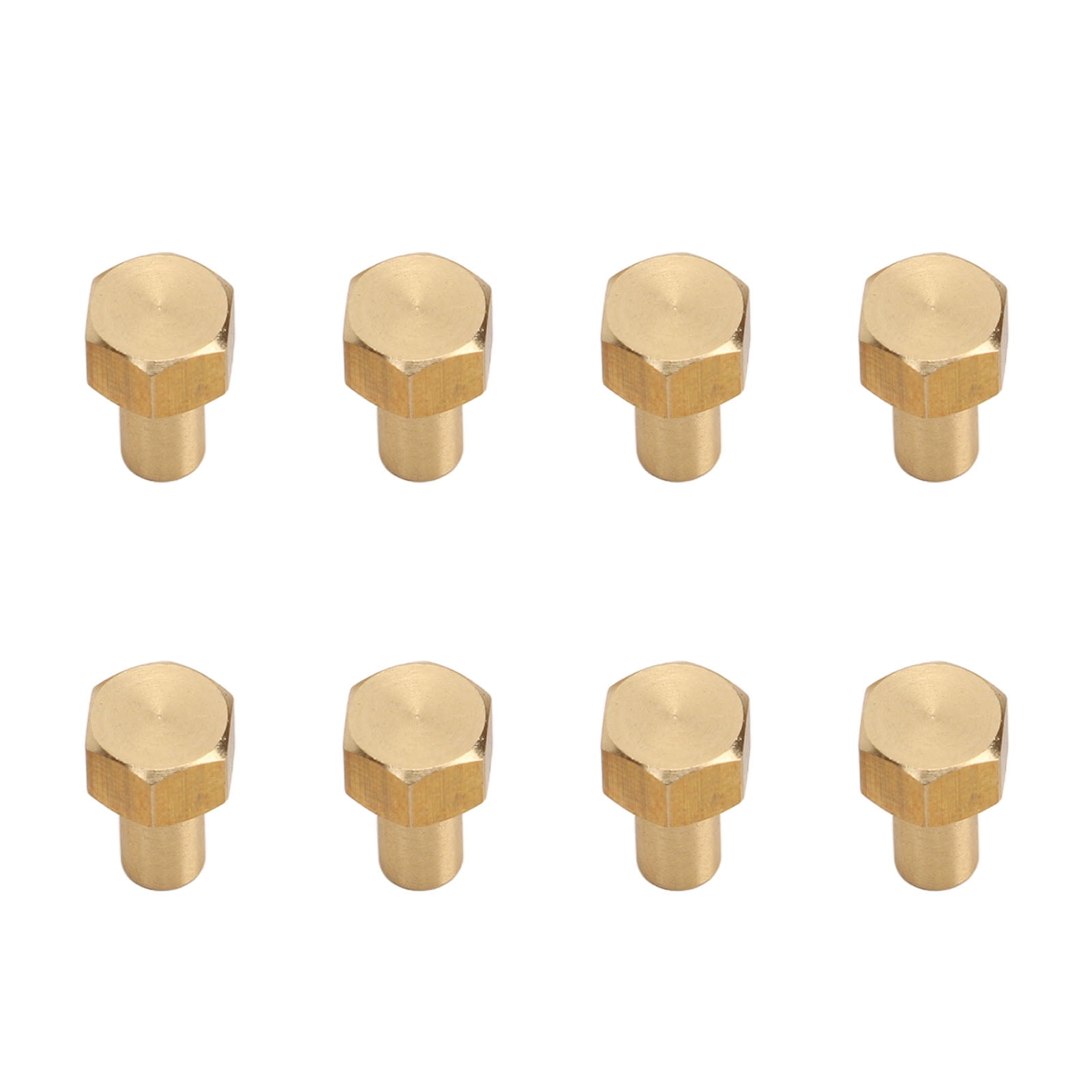 8Pcs 1/24 RC Brass Hex Nut Wheel Lock Replacement - Wear Resistant ...