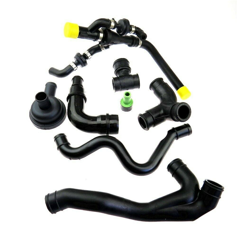 8Pcs 1.8T Crankcase Breather Hose Pipe Valve Kit for A3 A4 A6 TT Bora ...