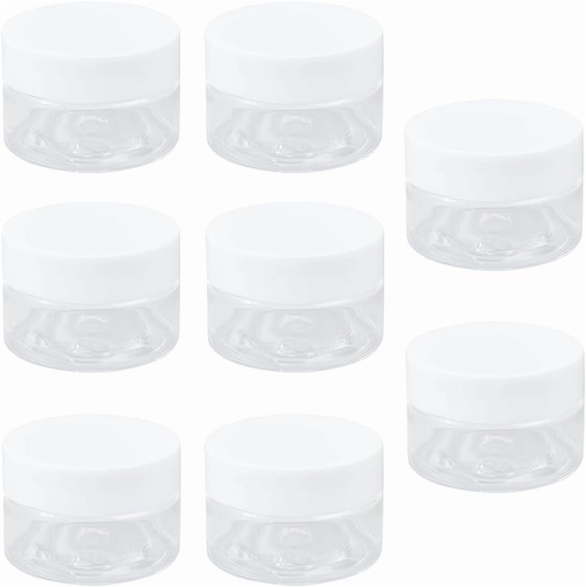 8Pcs 1 OZ Small Travel Containers Mini Cosmetic Jars Travel Storage ...