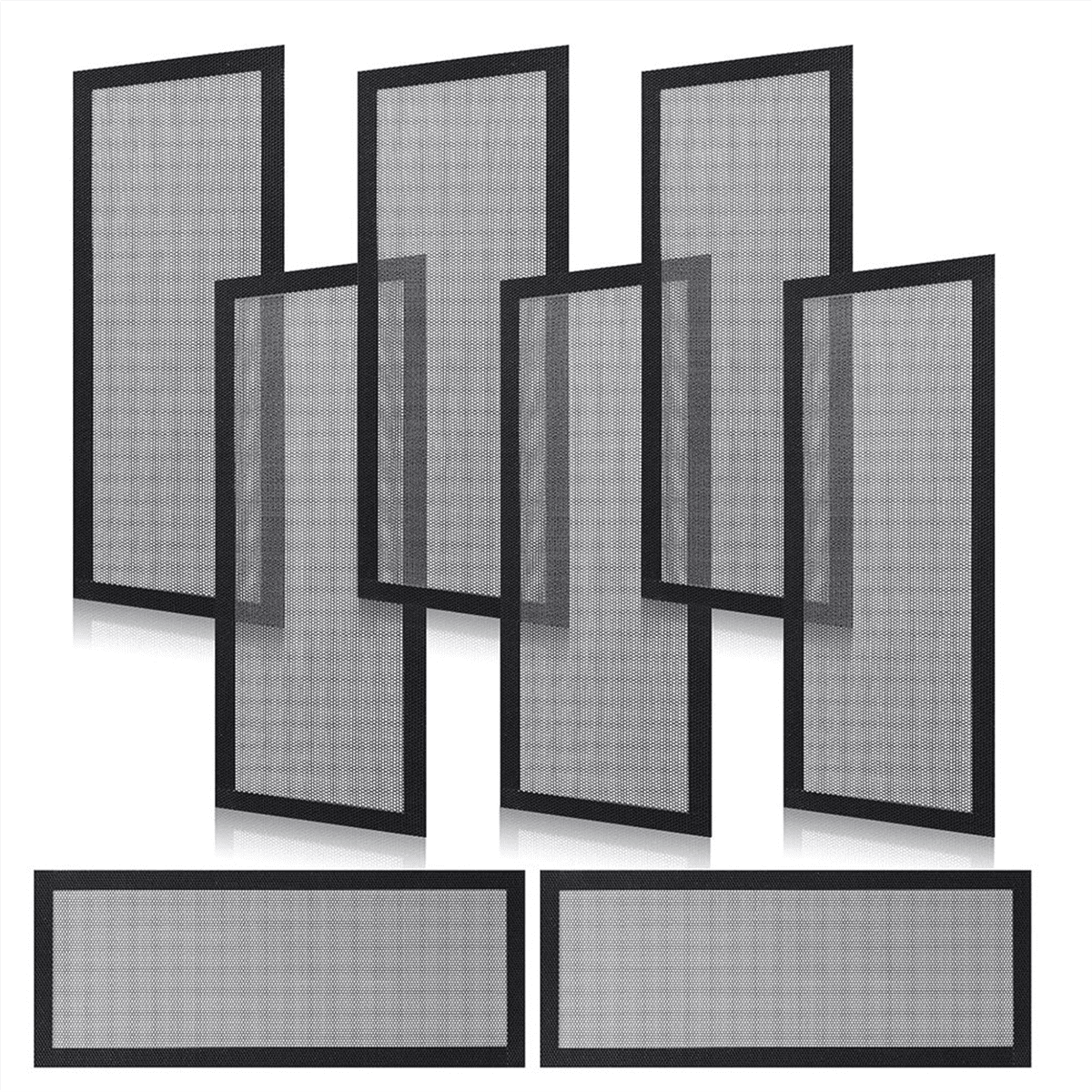 8Pcs 12x5.5 Inch Magnetic Vent Covers,Air Register Mesh Covers for ...