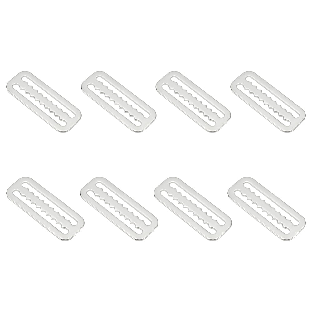 8Pcs 24mm Wide Slider Belt Buckles Metal Tri Glide Slides Belt Buckles ...