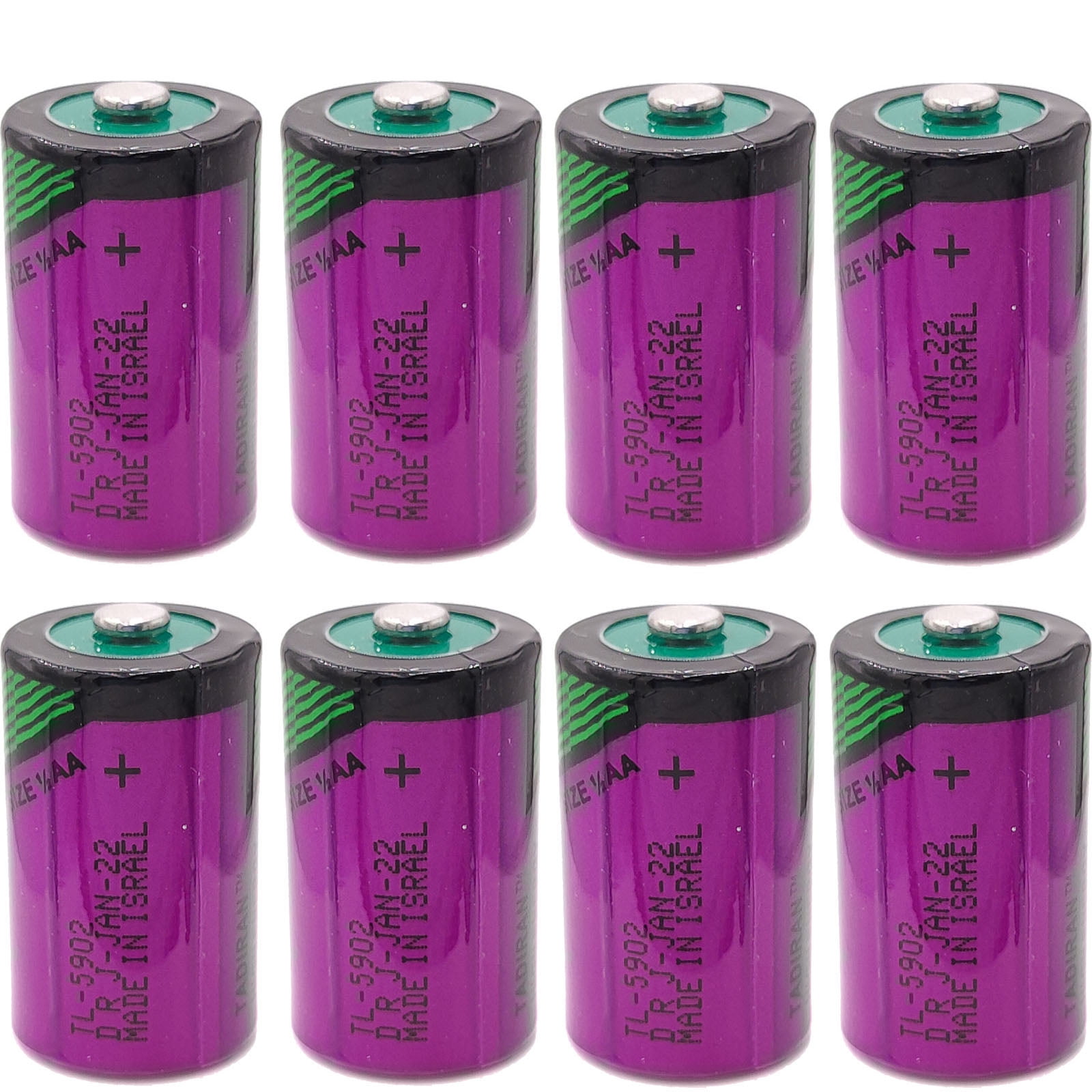 8Pcs 3.6V 1200mAh for TL-5902 CMOS 1/2 AA Li-on Battery TL-5902/S TL ...