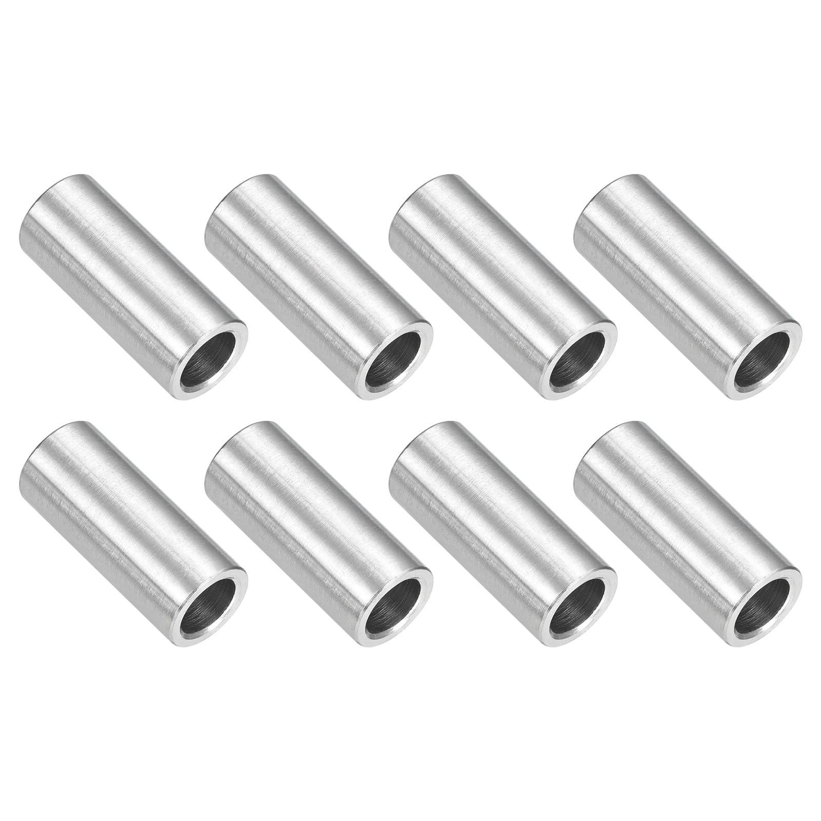 8Pcs 304 Stainless Steel Spacer 1/2" OD x 5/16" ID x 1 1/8" Length ...