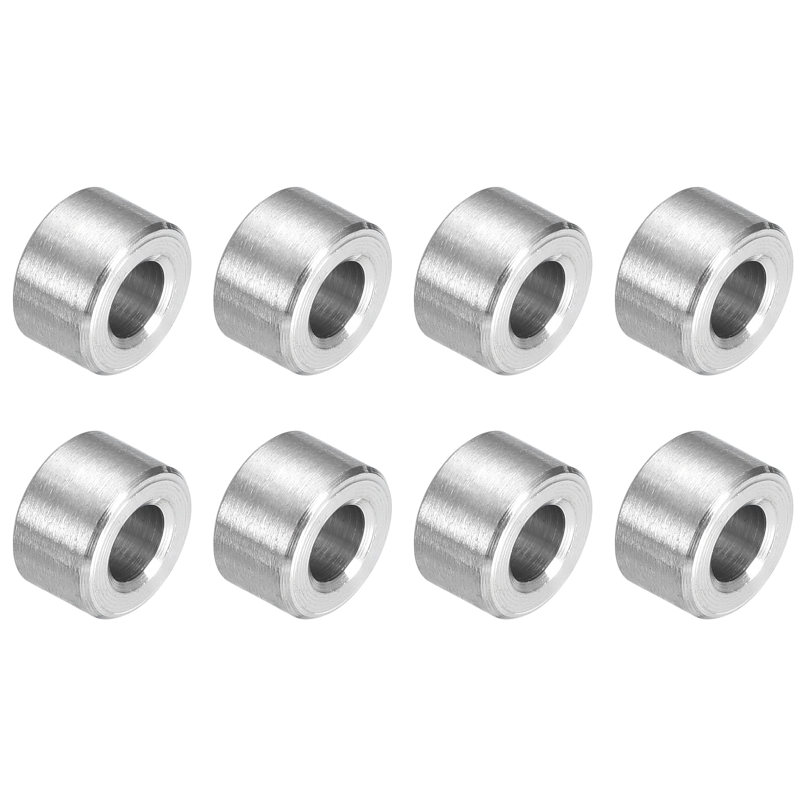 8Pcs 304 Stainless Steel Spacer 3/8" OD x 3/16" ID x 1/4" Length ...