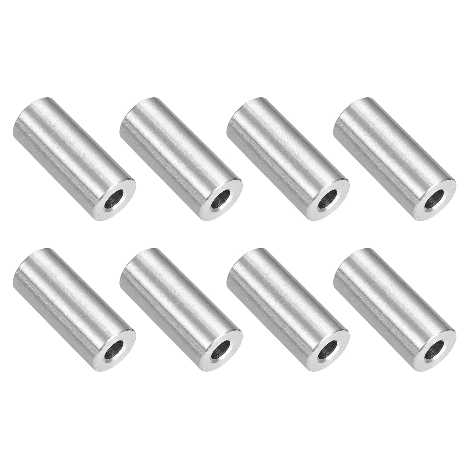 8Pcs 304 Stainless Steel Spacer 9/16" OD x 1/4" ID x 1 3/8" Length ...