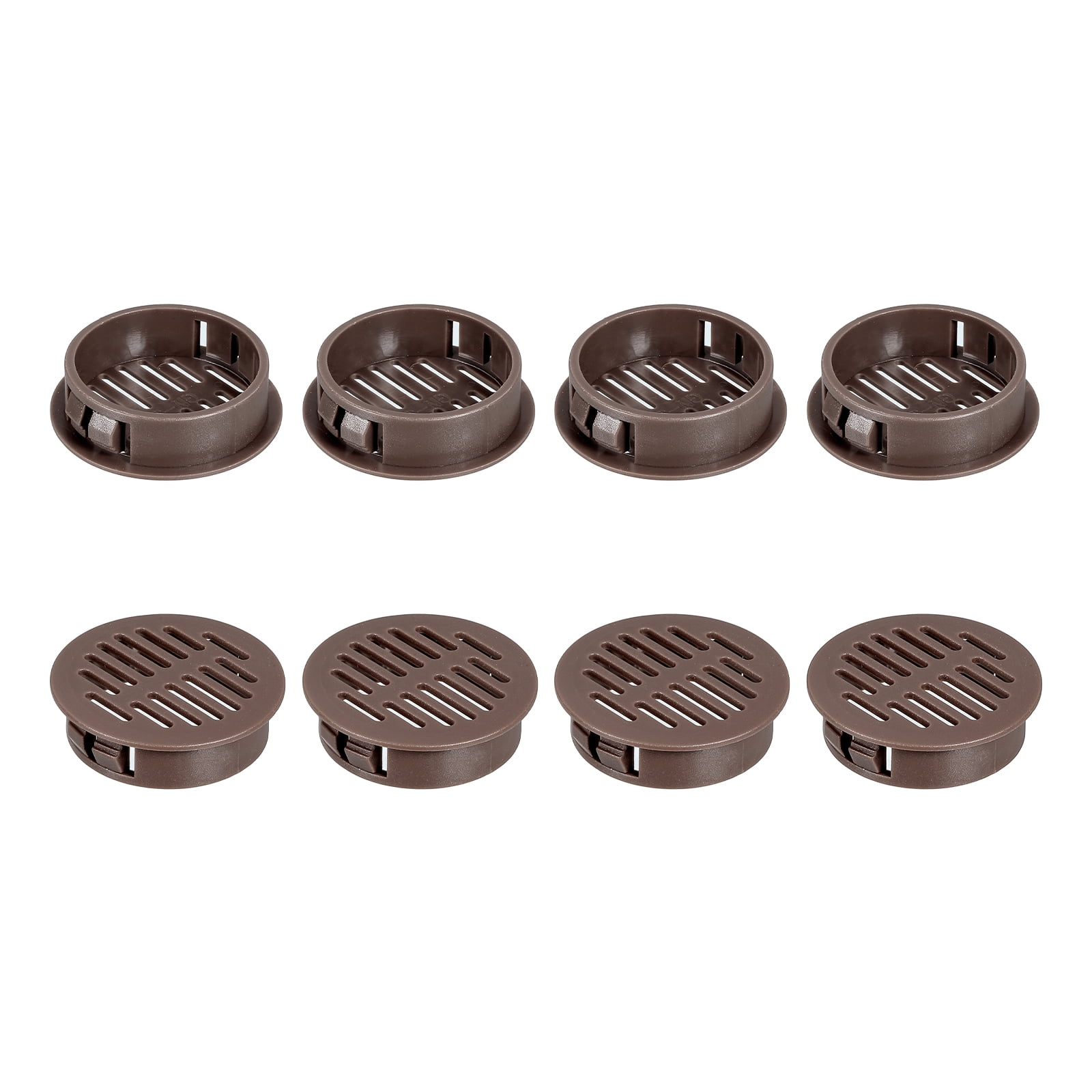 8Pcs 35mm/1.38" Circular Soffit Air Vents, Plastic Soffit Vent Cover ...