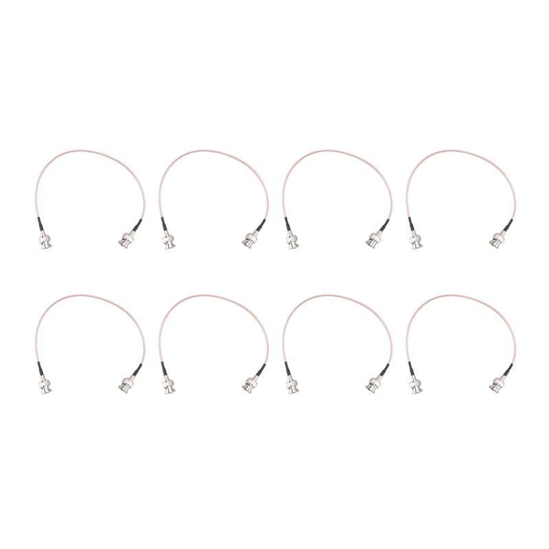 8Pcs 3G HD SDI Cable BNC Cable 30cm 75 Ohm for Cameras Video Equipment ...