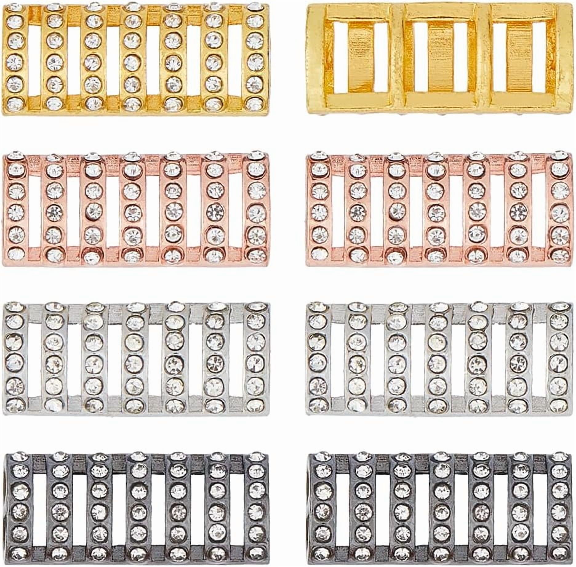 8Pcs 4 Colors Watch Bead Connector 20mm Bead Bracelet Connector Watch ...
