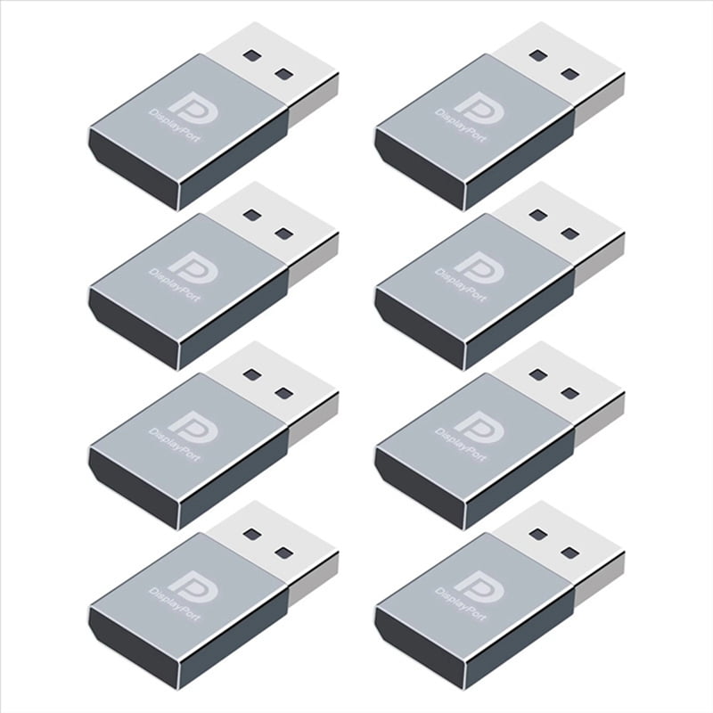 8Pcs 4K DP Displayport Dummy Plug DP Virtual Display Adapter EDID ...