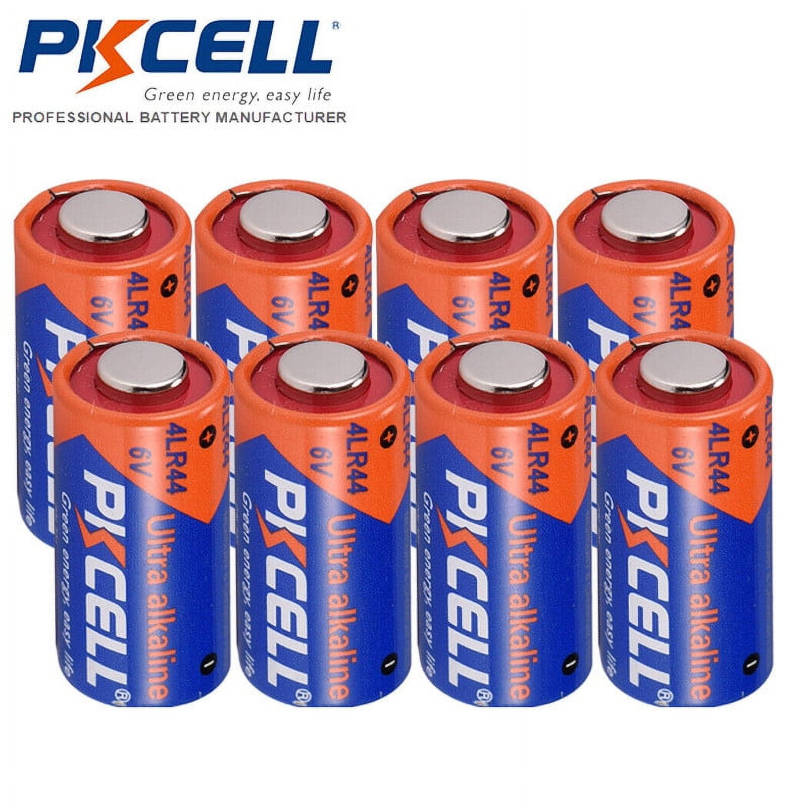 8Pcs 4LR44 Dog Collar Replacement Batteries, PKCELL 476A PX28A A544 6V ...