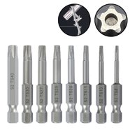 Tonsiki Torx Bit Set with Screwdriver Handle ,50mm Security Torx ...