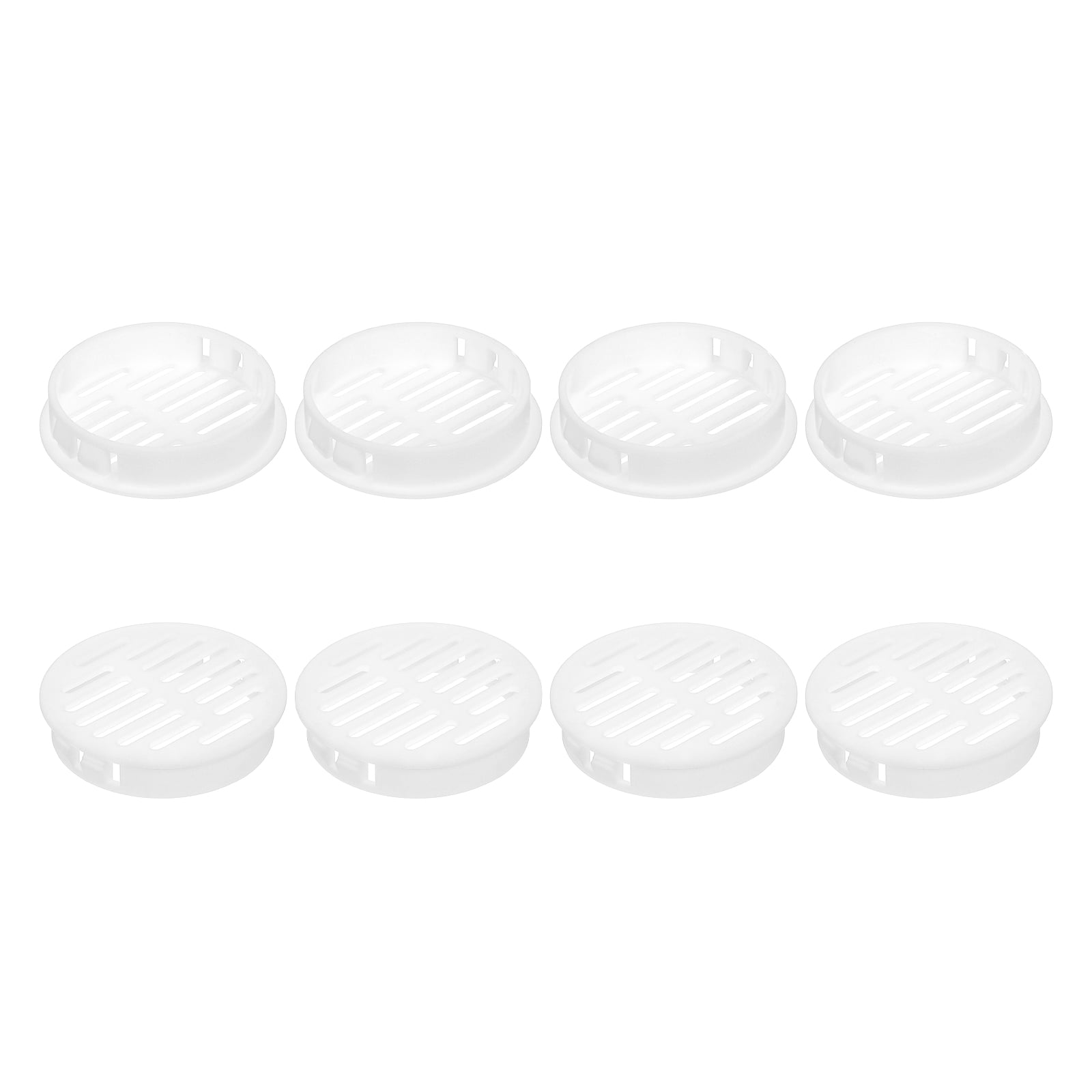 8Pcs 50mm/1.97" Circular Soffit Air Vents, Plastic Soffit Vent Cover ...